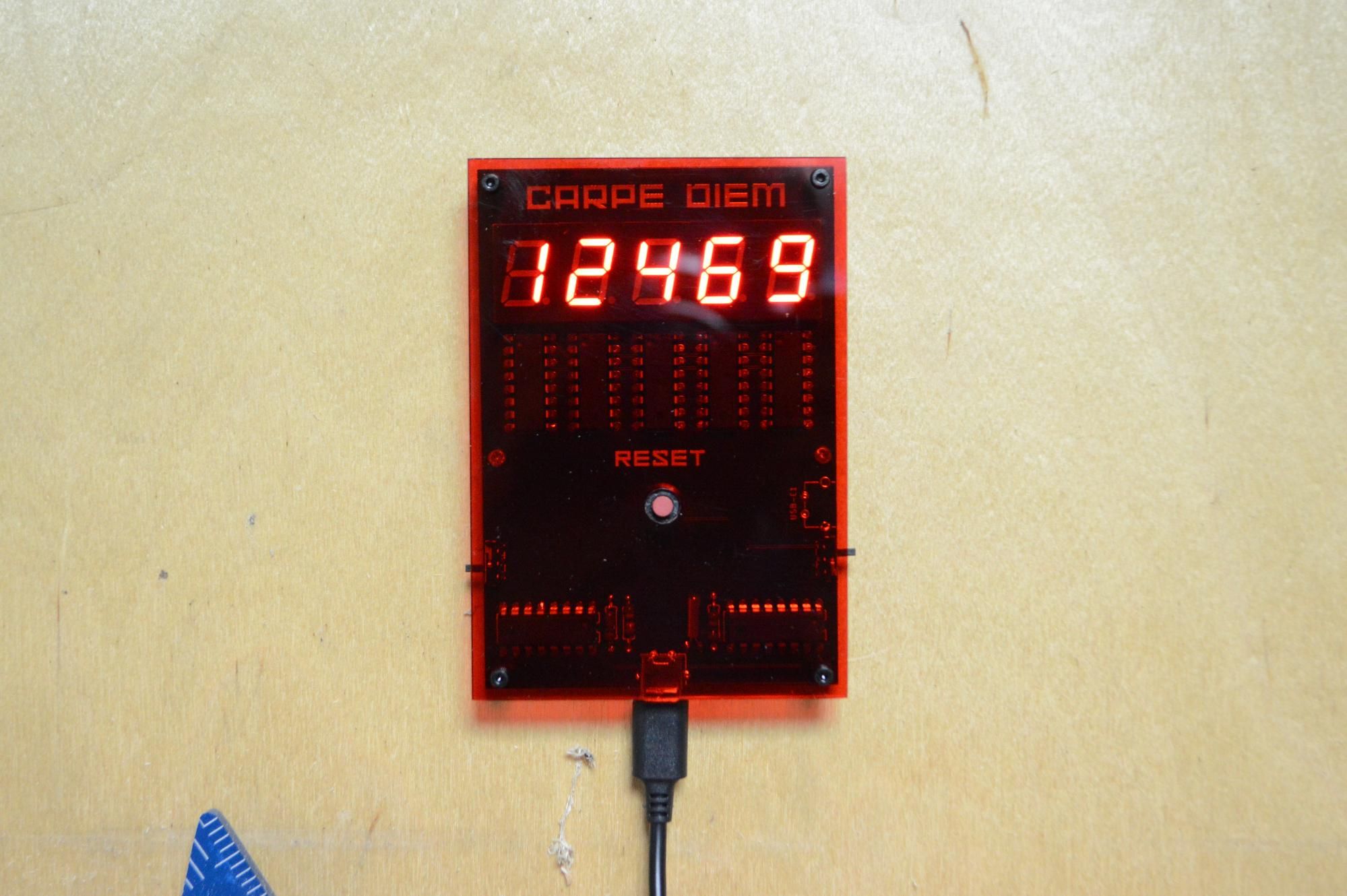 CMOS Counter Clock : 5 Steps (with Pictures) - Instructables