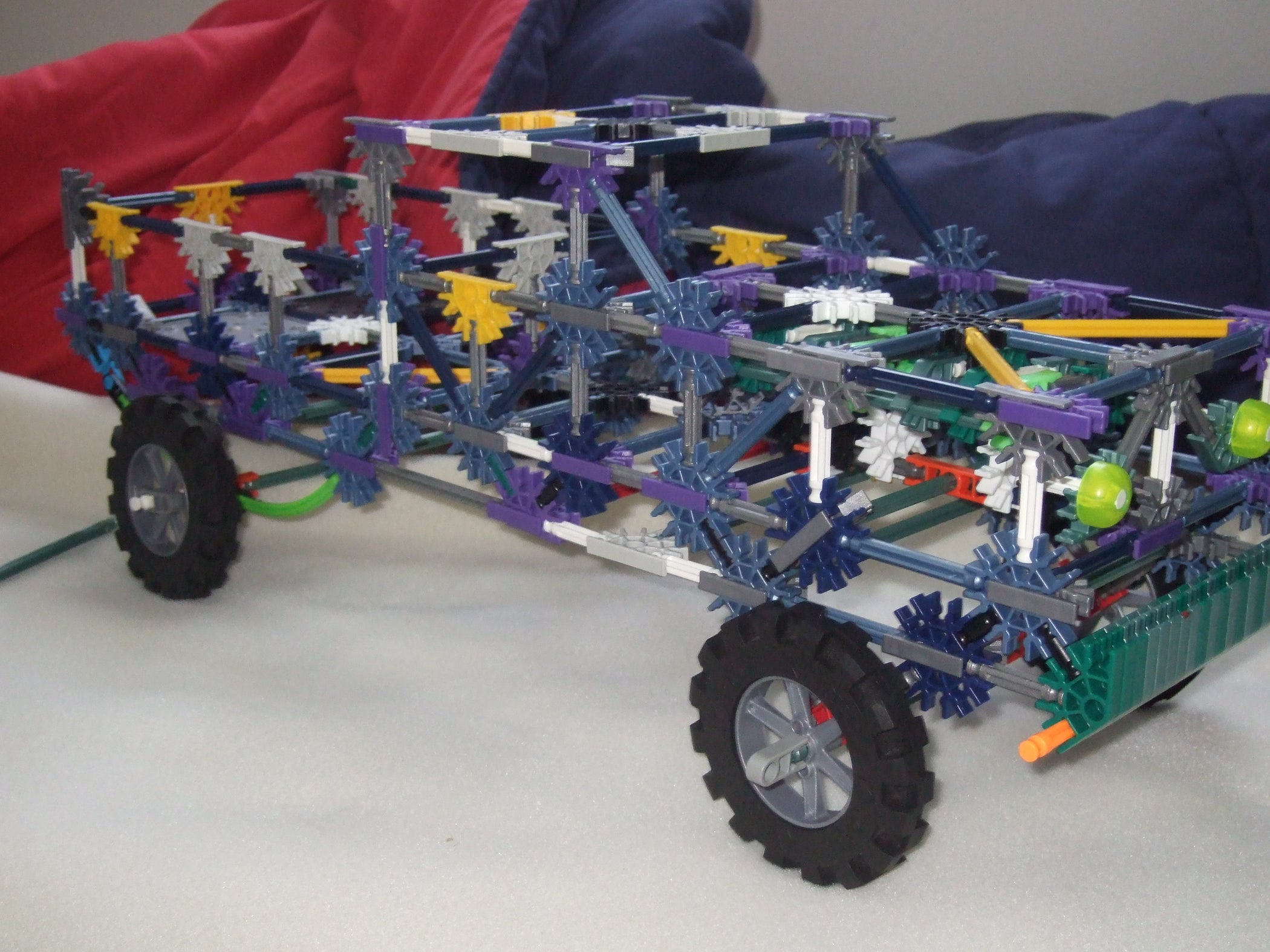 Basic Knex Truck With NEW Options : 9 Steps - Instructables