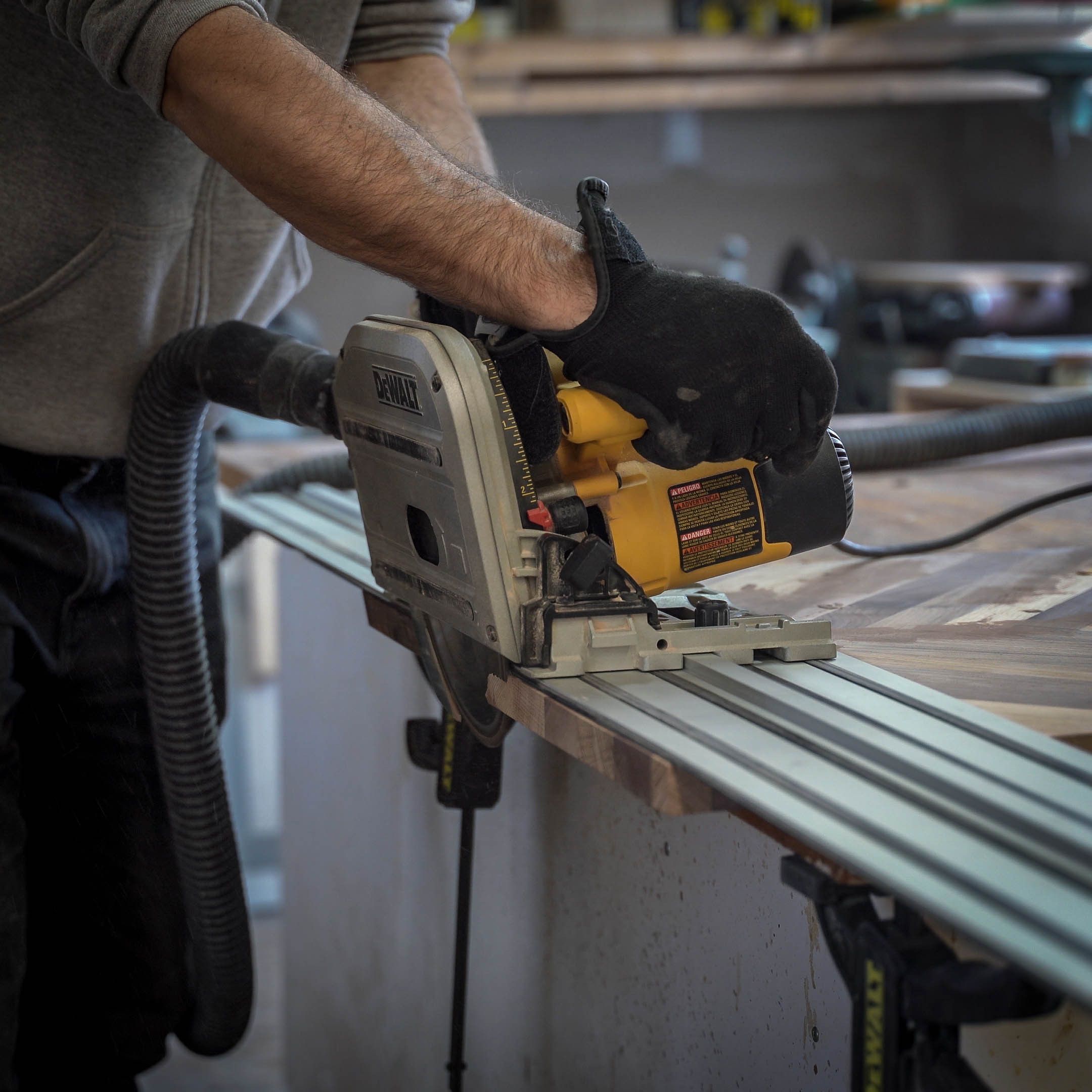 Herring Bone Industrial Coffee Table : 15 Steps (with Pictures ...