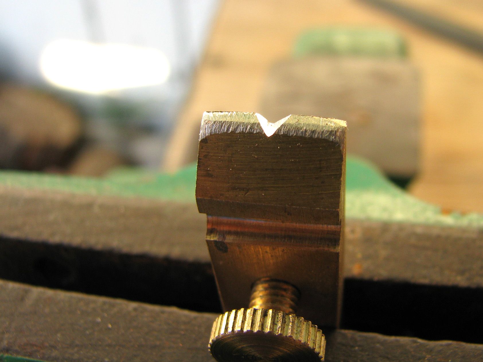 String Instrument Tools Brass Luthier Planer Tool - 14mm Curved Micro ...