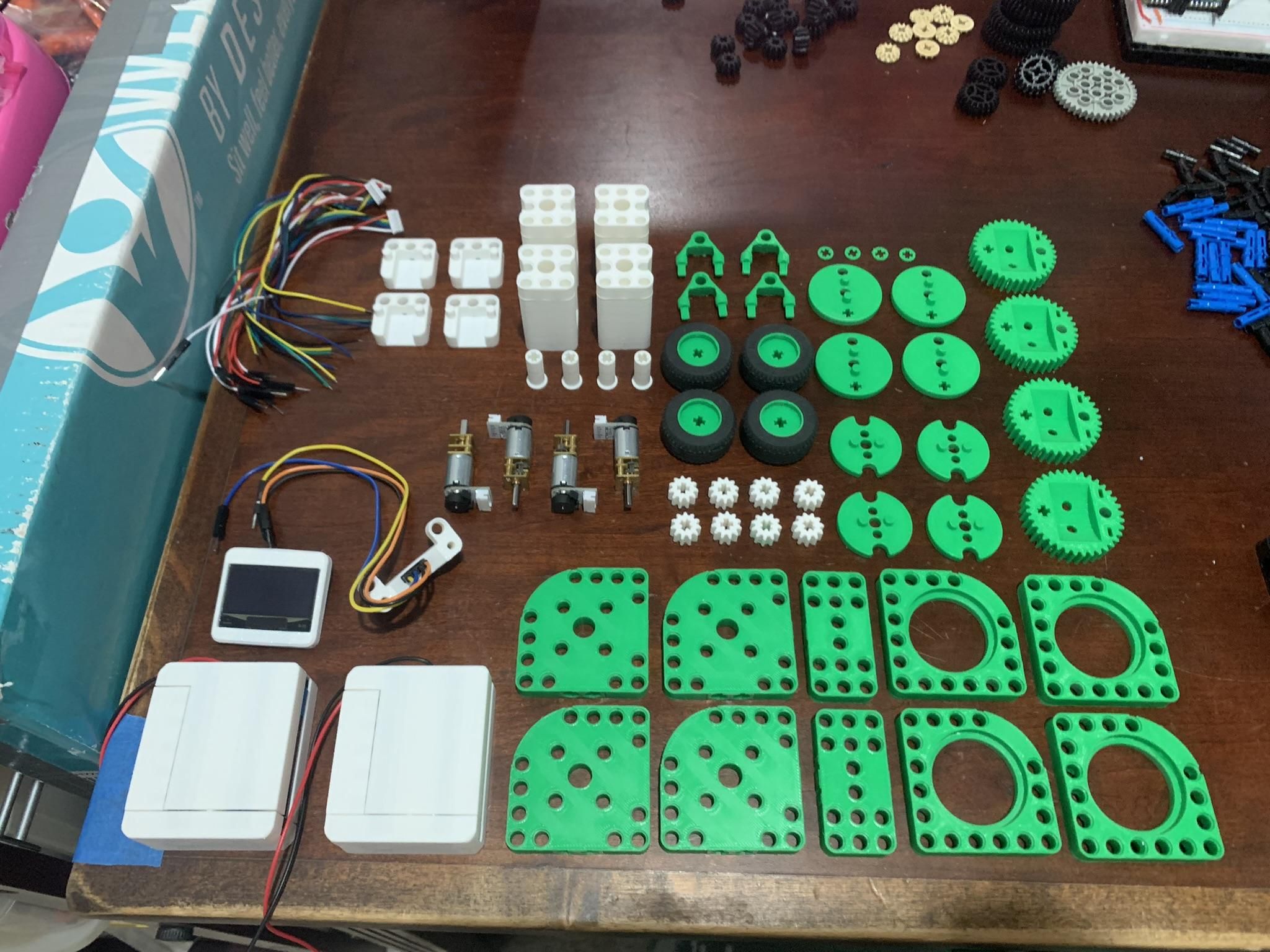 Swervebot: 3d-Printed Lego-compatible Omnidirectional Robot : 7 Steps ...