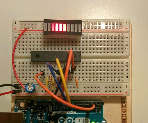 Knight Rider Animation With Arduino and TLC5940 : 4 Steps - Instructables