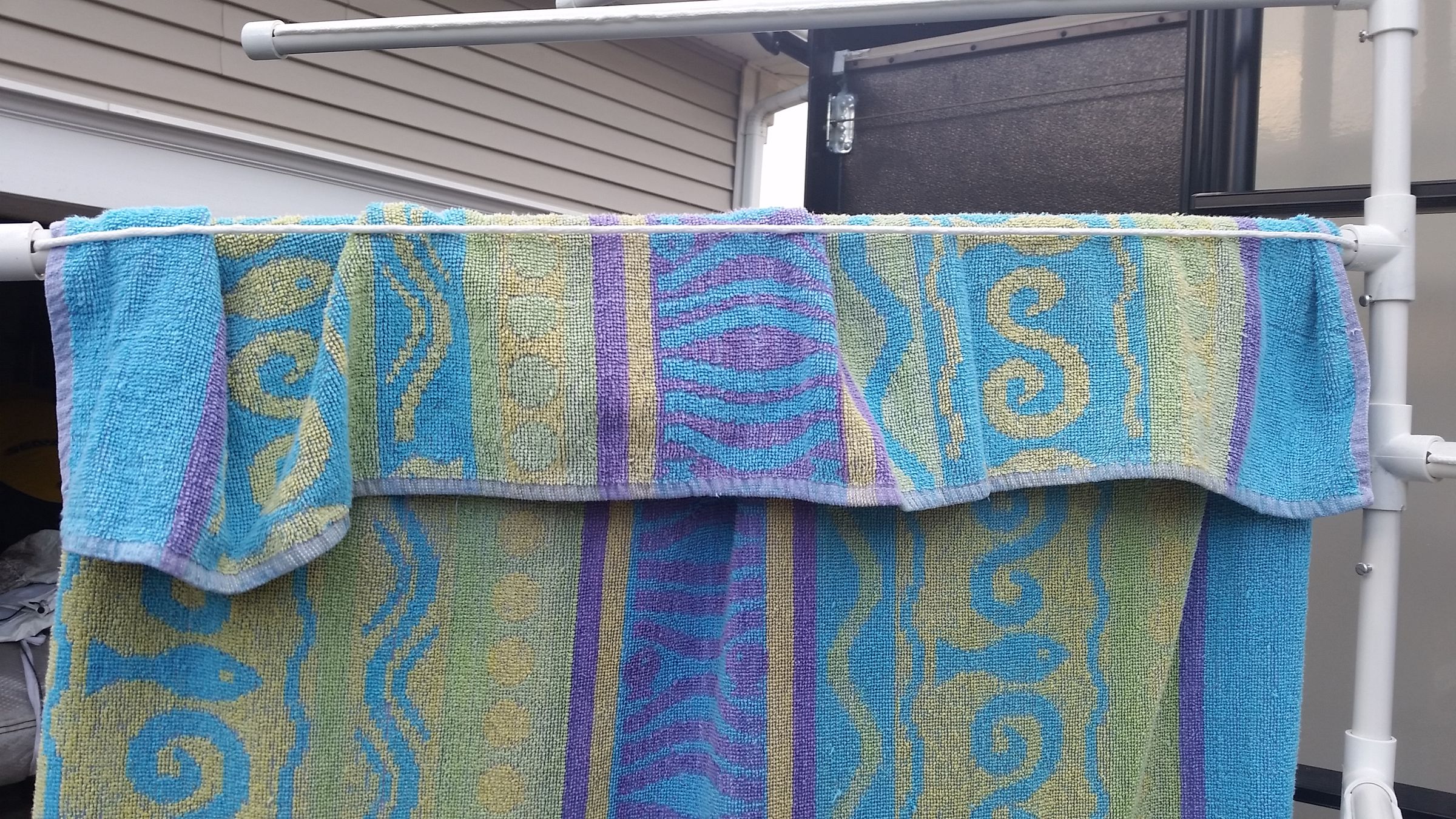 RV Ladder Clothes Drying Rack : 9 Steps (with Pictures) - Instructables