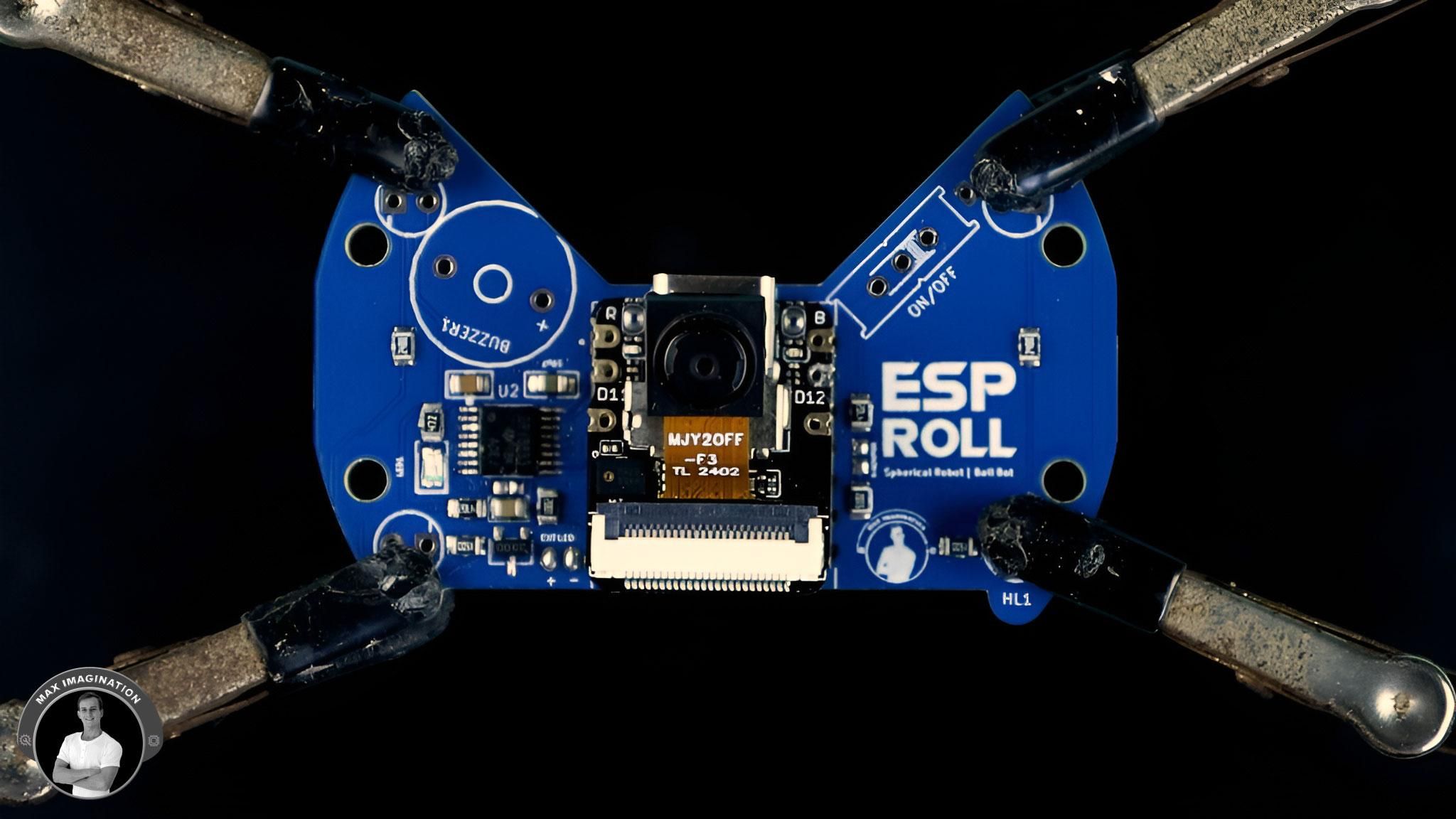ESP-ROLL: Build a Spherical Self-balancing Robot With ESP32 Camera! : 15 Steps (with Pictures ...