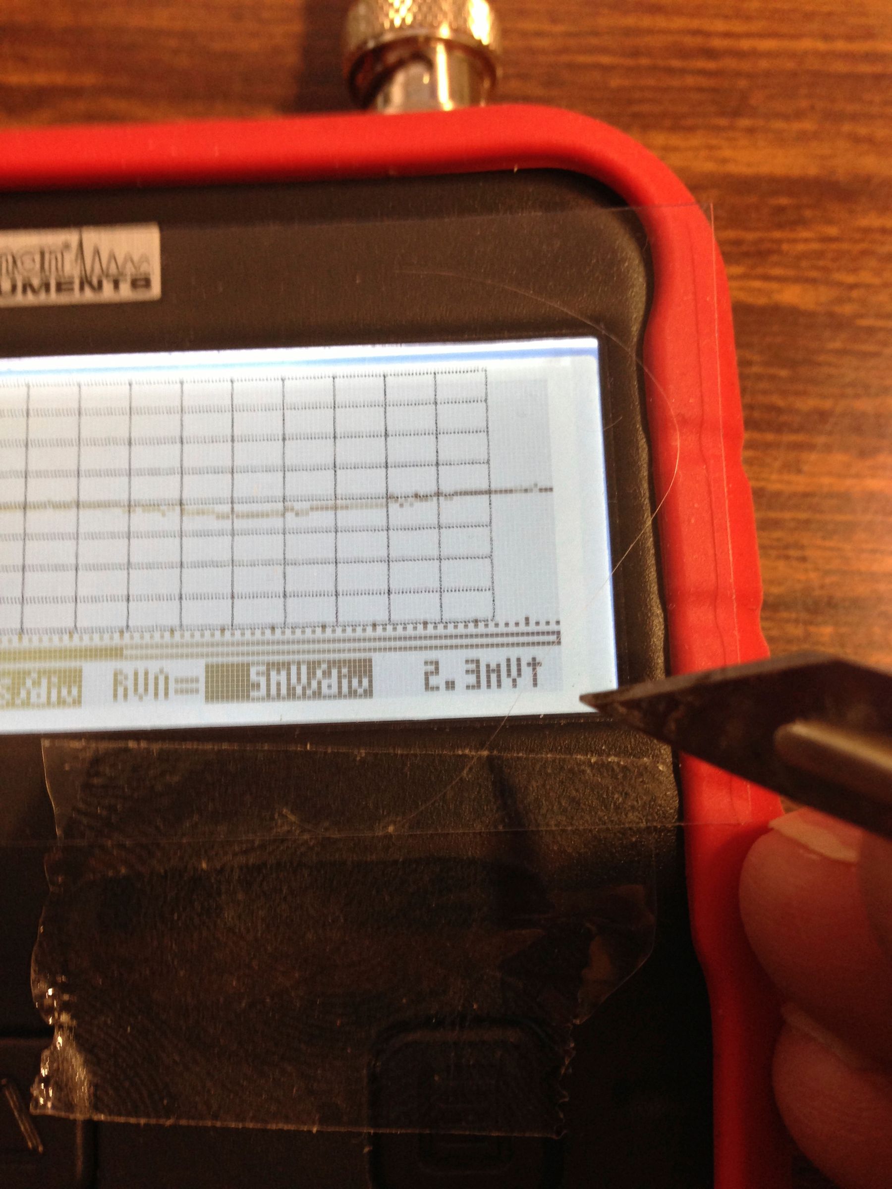 Graticule (reticle) for Velleman HPS140 Digital Oscilloscope : 3 Steps ...