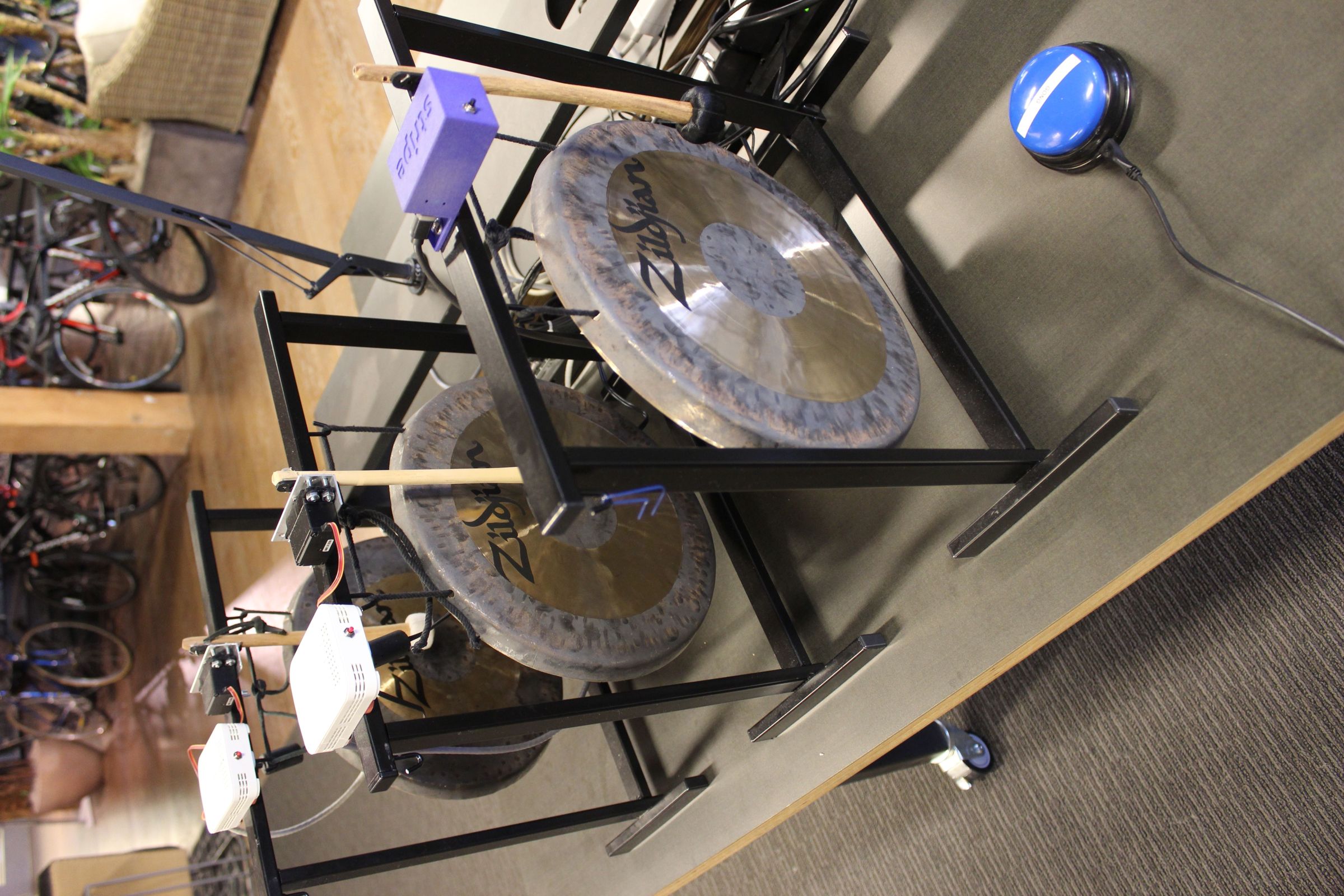 Gongbot: Networked Robotic Gong : 5 Steps (with Pictures) - Instructables