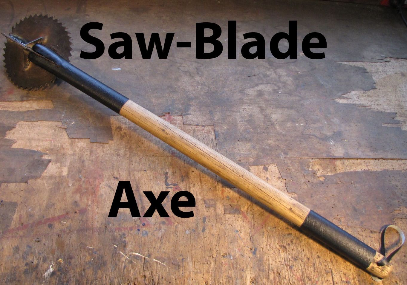 Saw-Blade Axe : 4 Steps - Instructables