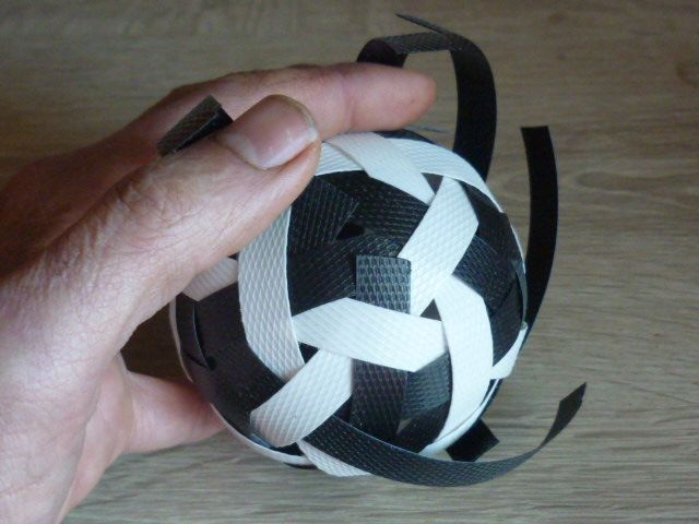 Starball - a 16 Strip Woven Ball : 15 Steps (with Pictures) - Instructables
