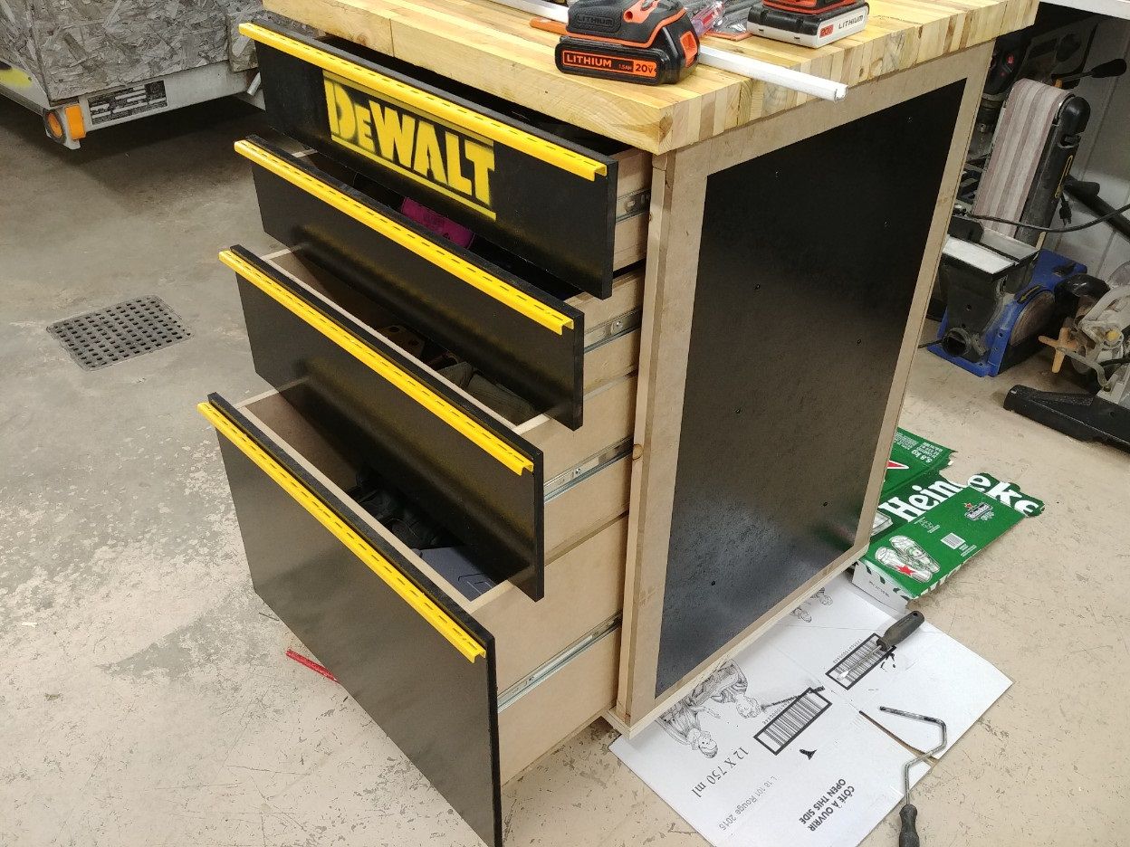 How to Make a Tool Cabinet Workbench Using Reclaimed Wood for Under 100 ...
