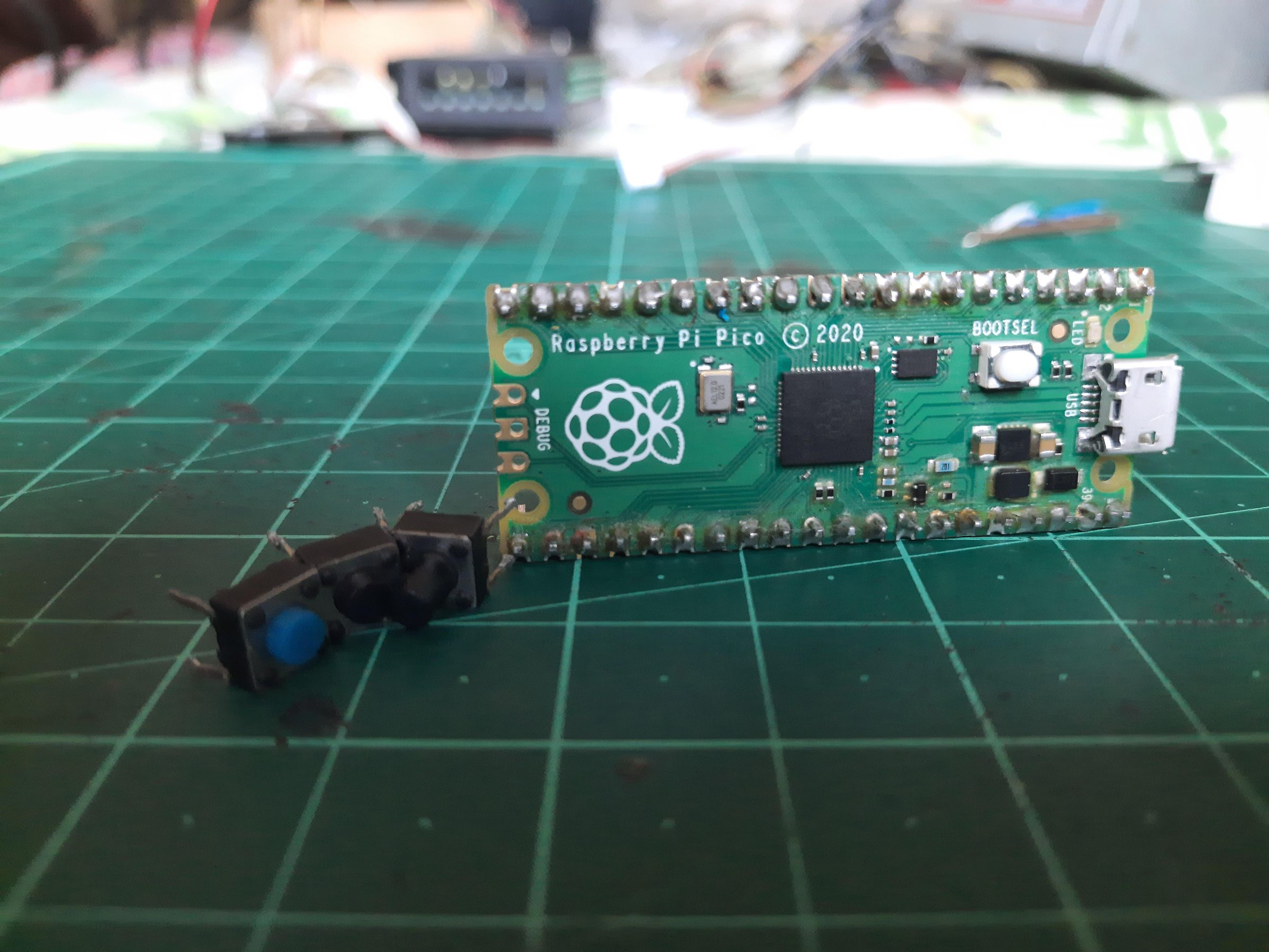 Simple Button Controlled Stepper Motor With Raspberry Pi Pico : 6 Steps ...