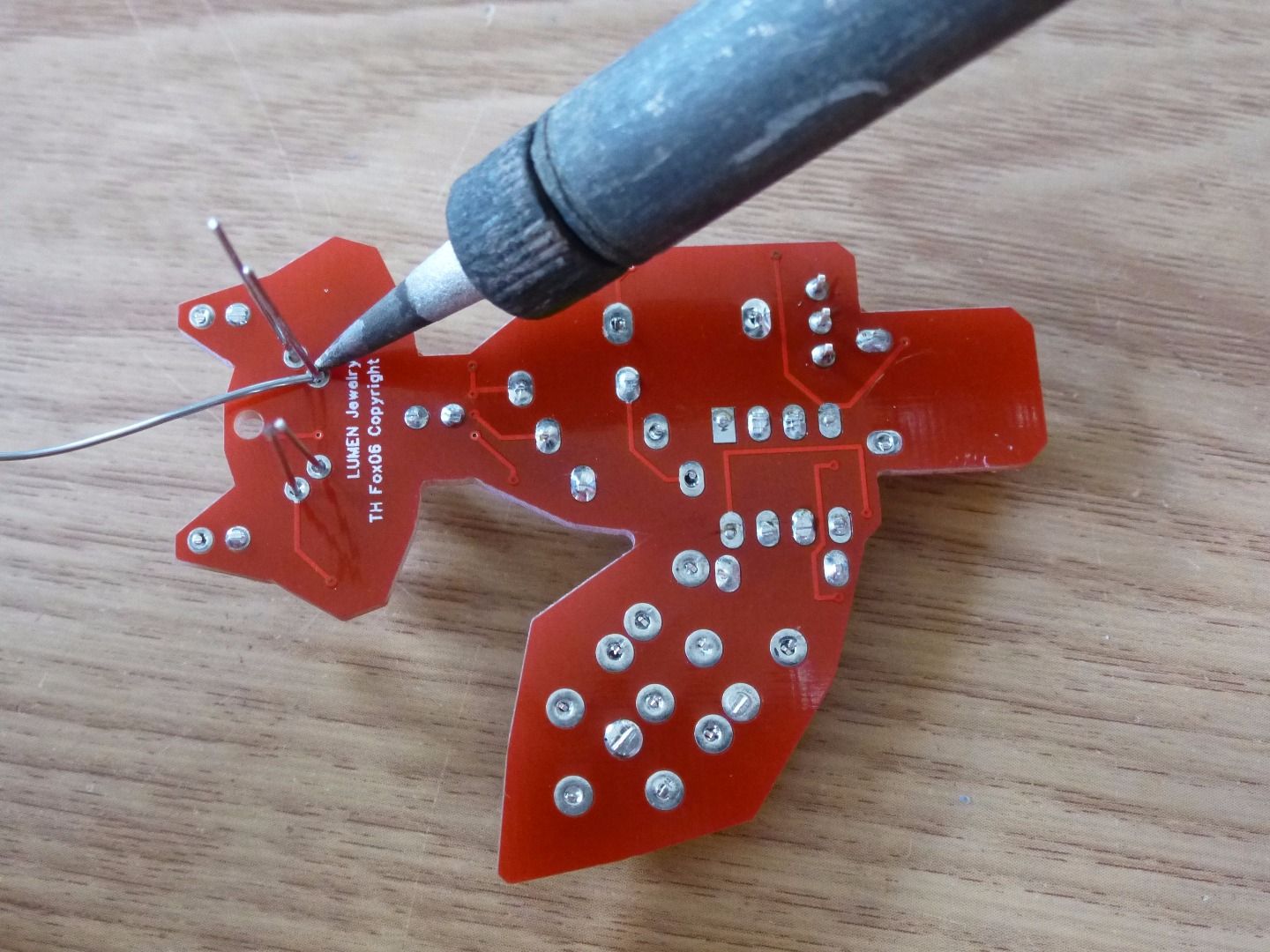 LED Fox Pendant, Solar Powered Kit : 10 Steps (with Pictures ...
