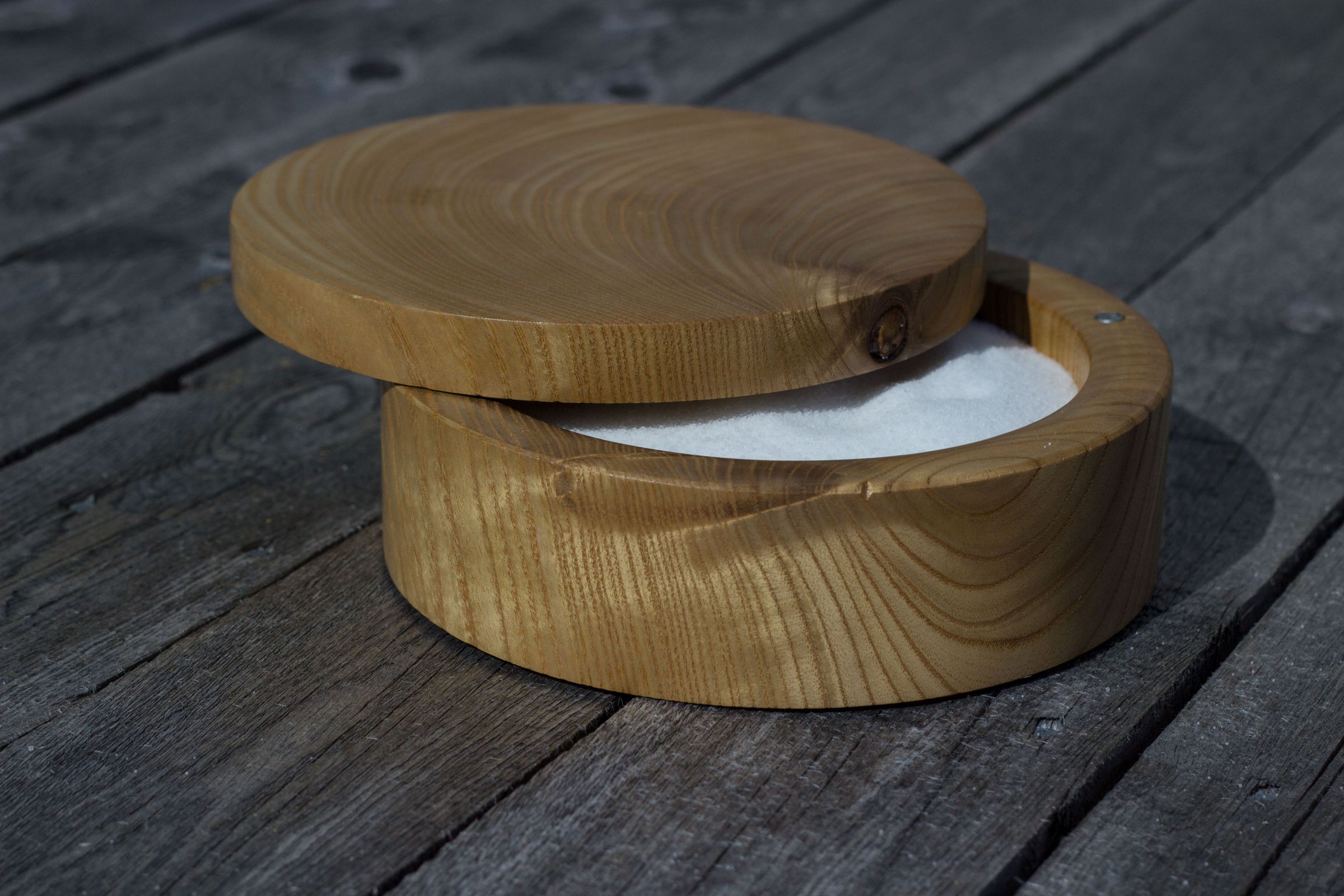 Salt Cellar With a Pivoting Magnetized Lid. : 9 Steps (with Pictures ...