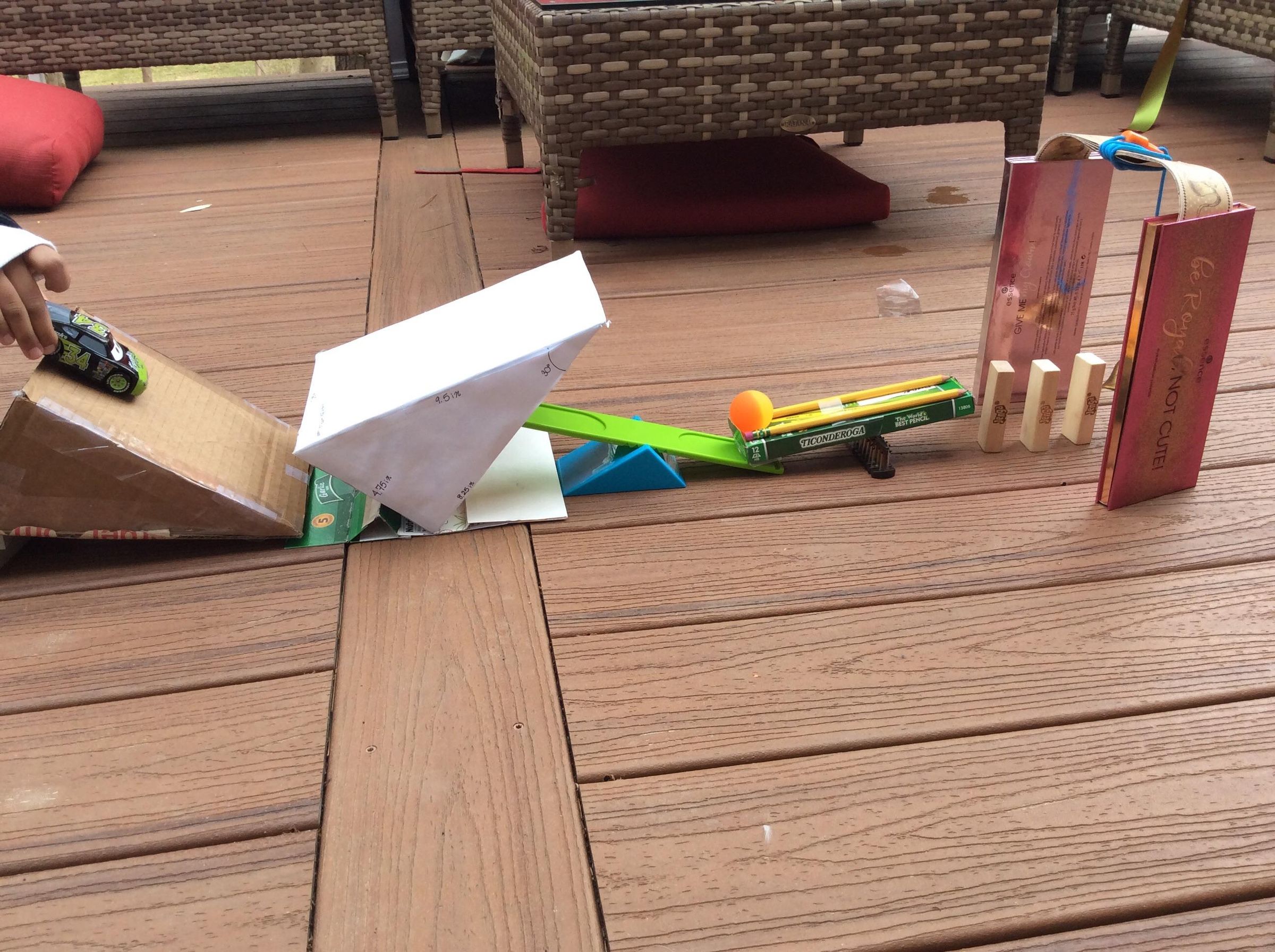 Simple Simple Machine Rube Goldberg : 6 Steps - Instructables