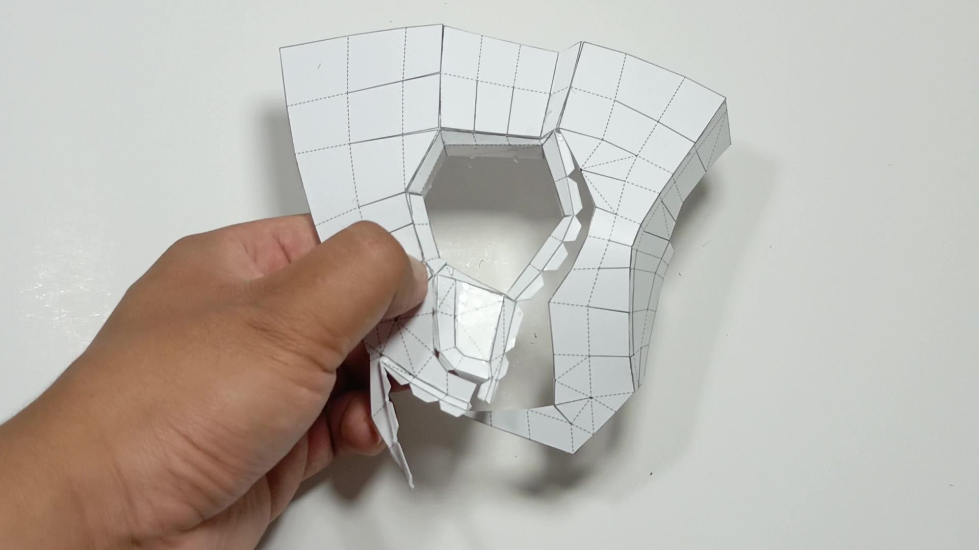 Paper Oni Mask : 45 Steps (with Pictures) - Instructables