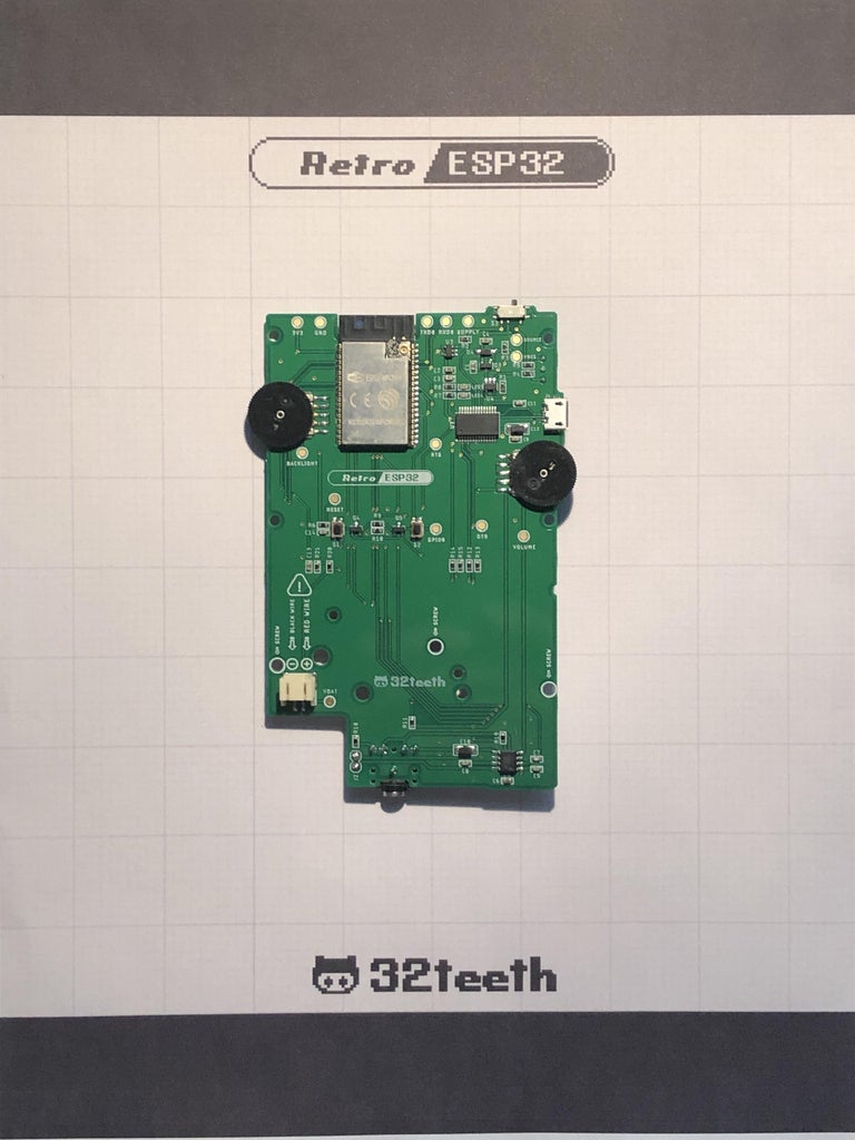 Retro Esp32 3 Steps Instructables