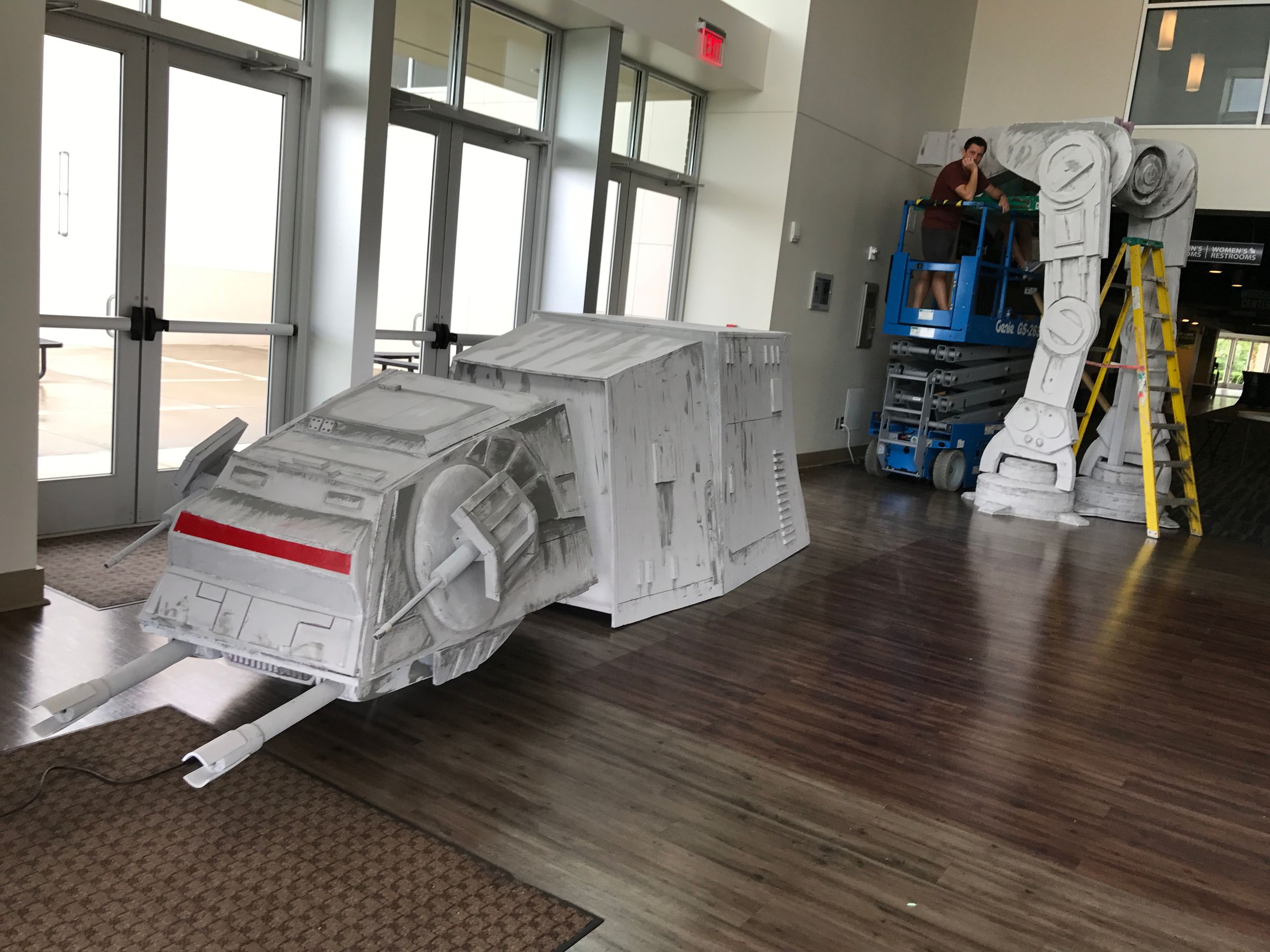 Make a Large-Scale Star Wars AT-AT Walker : 11 Steps (with Pictures ...