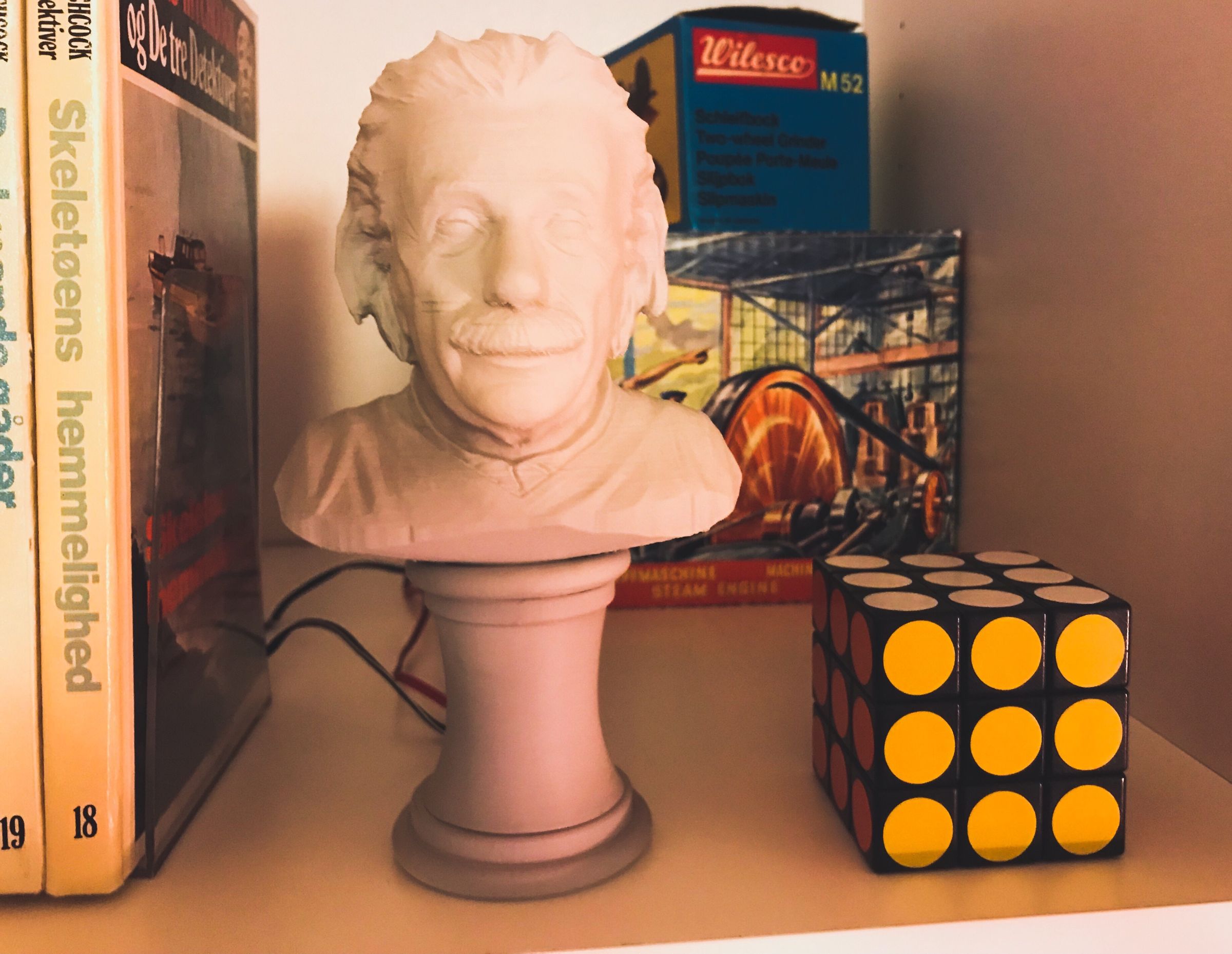Einstein Bust With Secret Switch : 3 Steps (with Pictures) - Instructables
