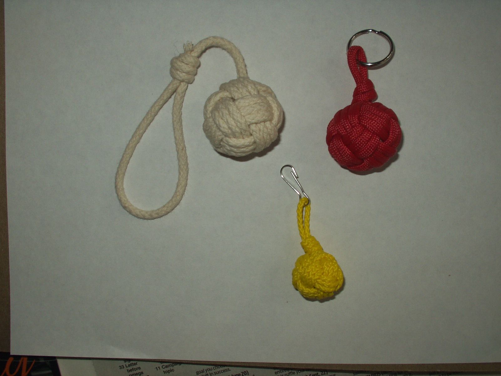 Double Monkey Fist Knot : 6 Steps (with Pictures) - Instructables