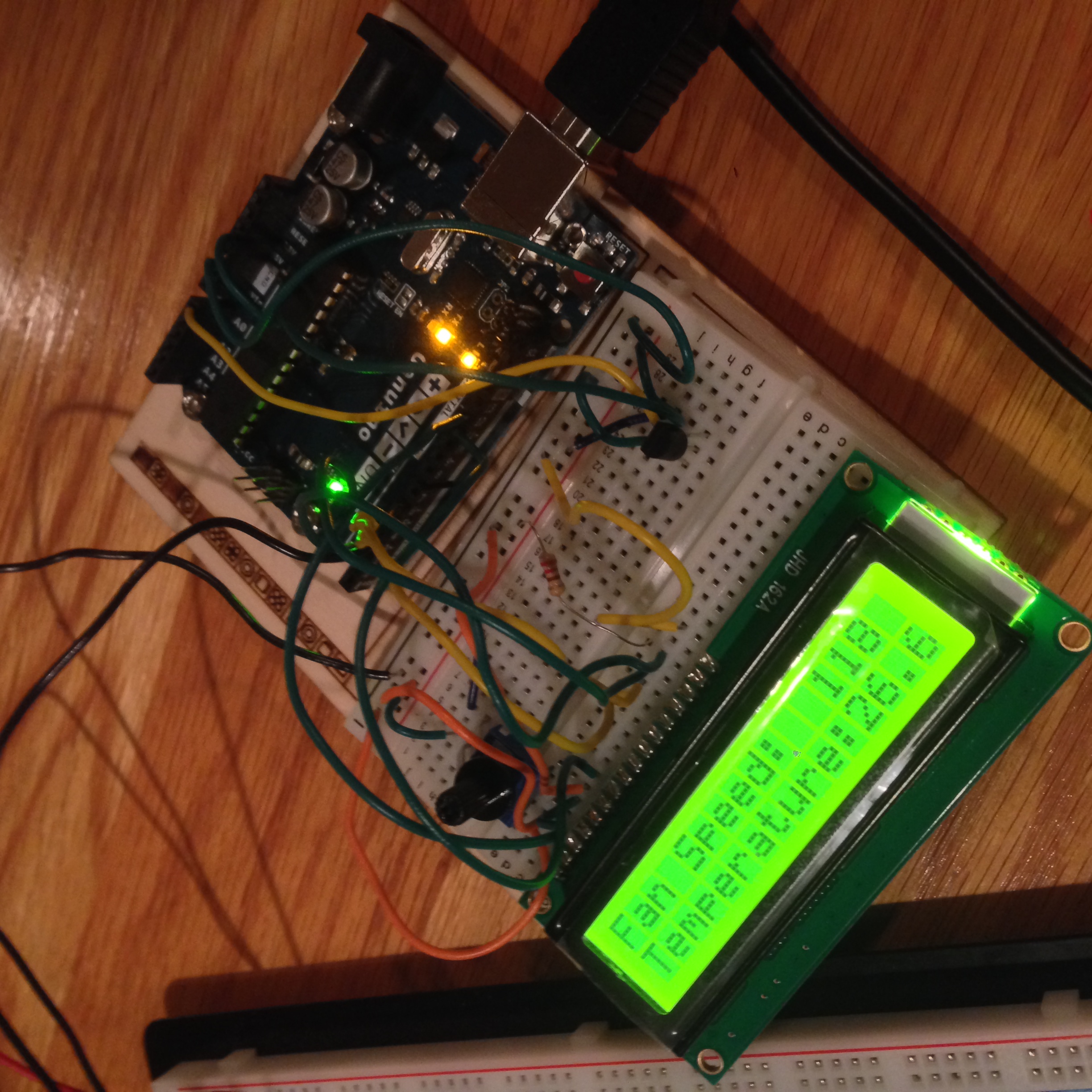 Temperature Controlled Fan : 4 Steps - Instructables