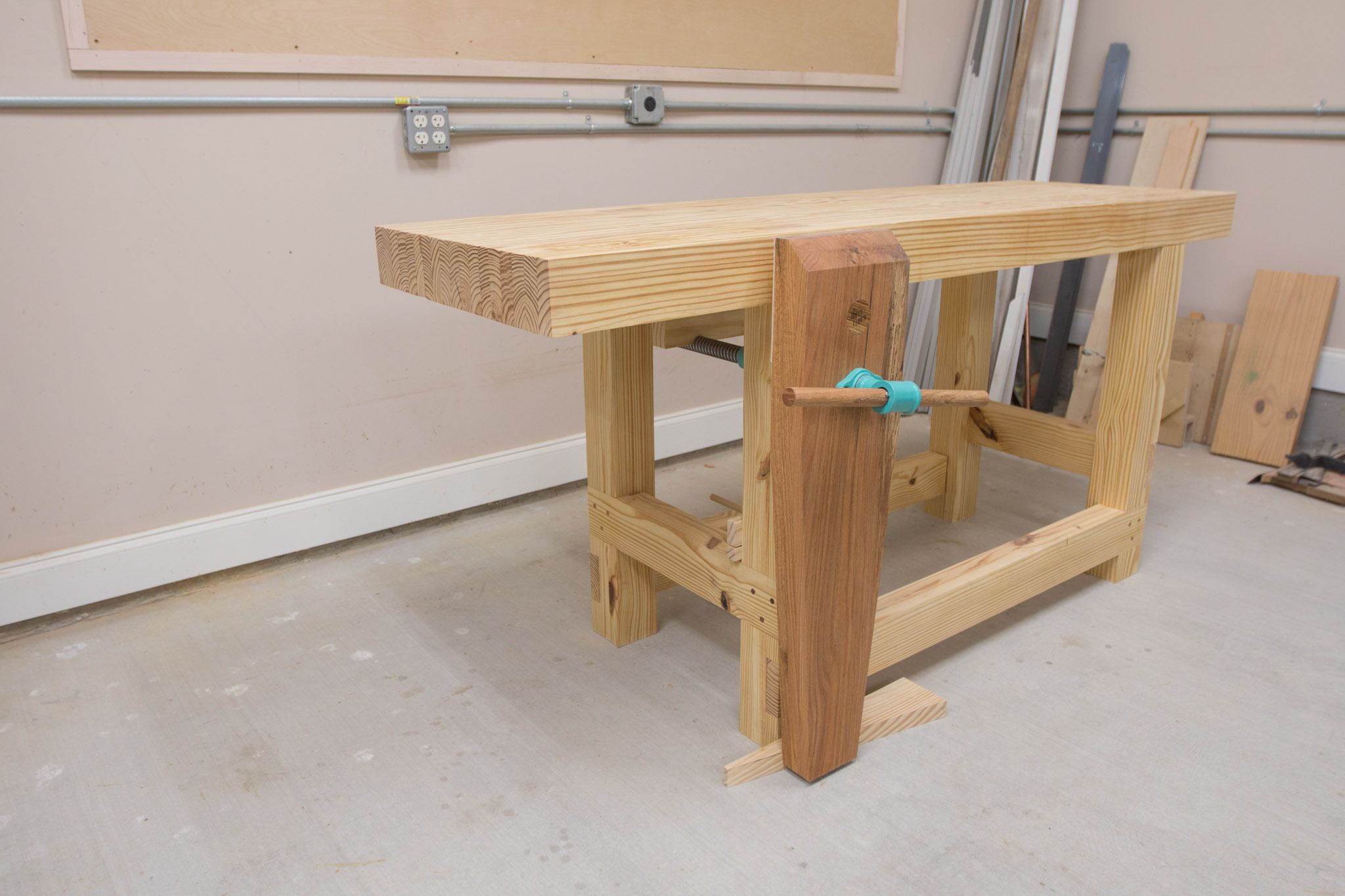 MAKING AND INSTALLING a LEG VISE : 15 Steps - Instructables