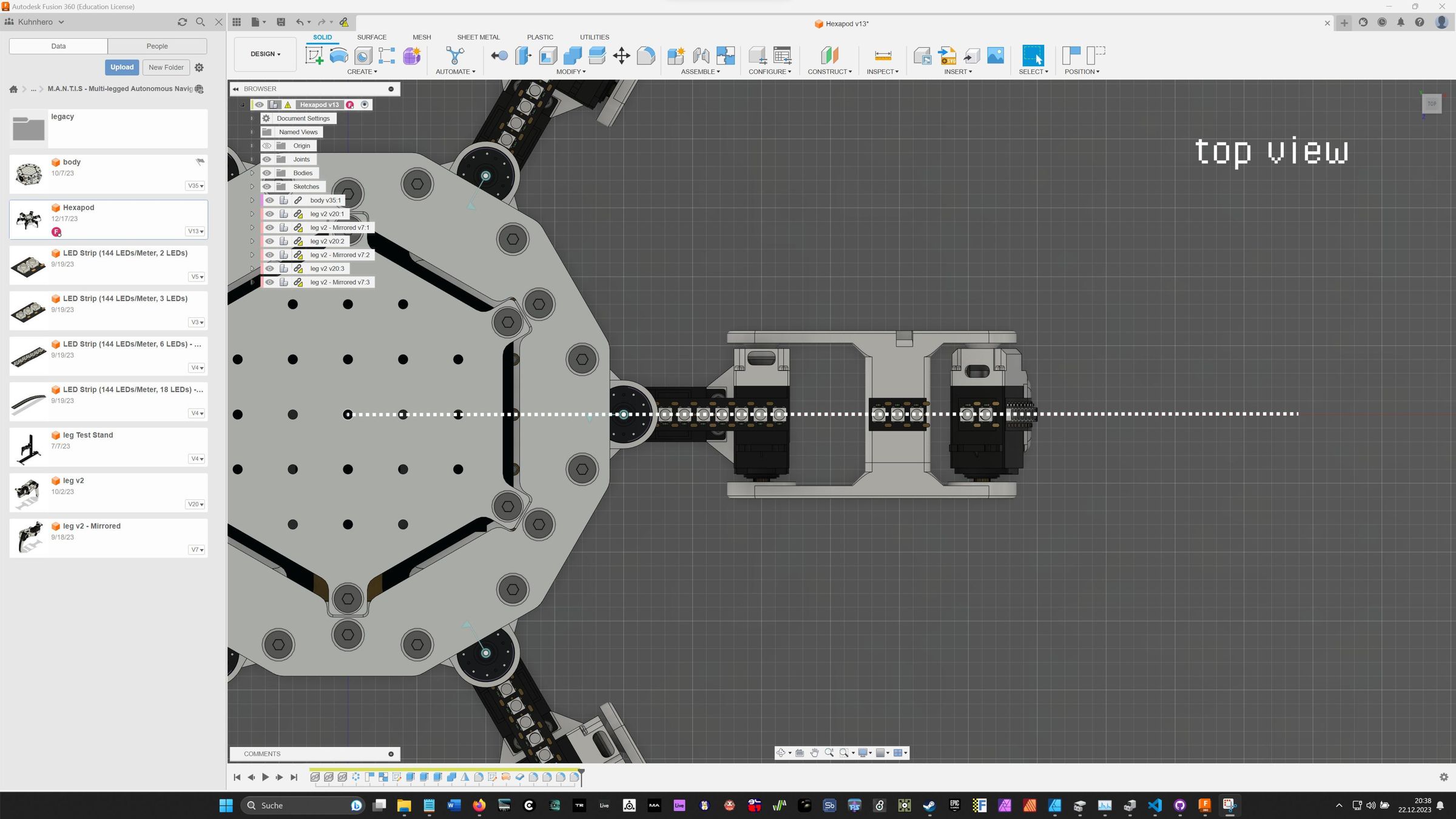 3D Printed Hexapod : 7 Steps (with Pictures) - Instructables