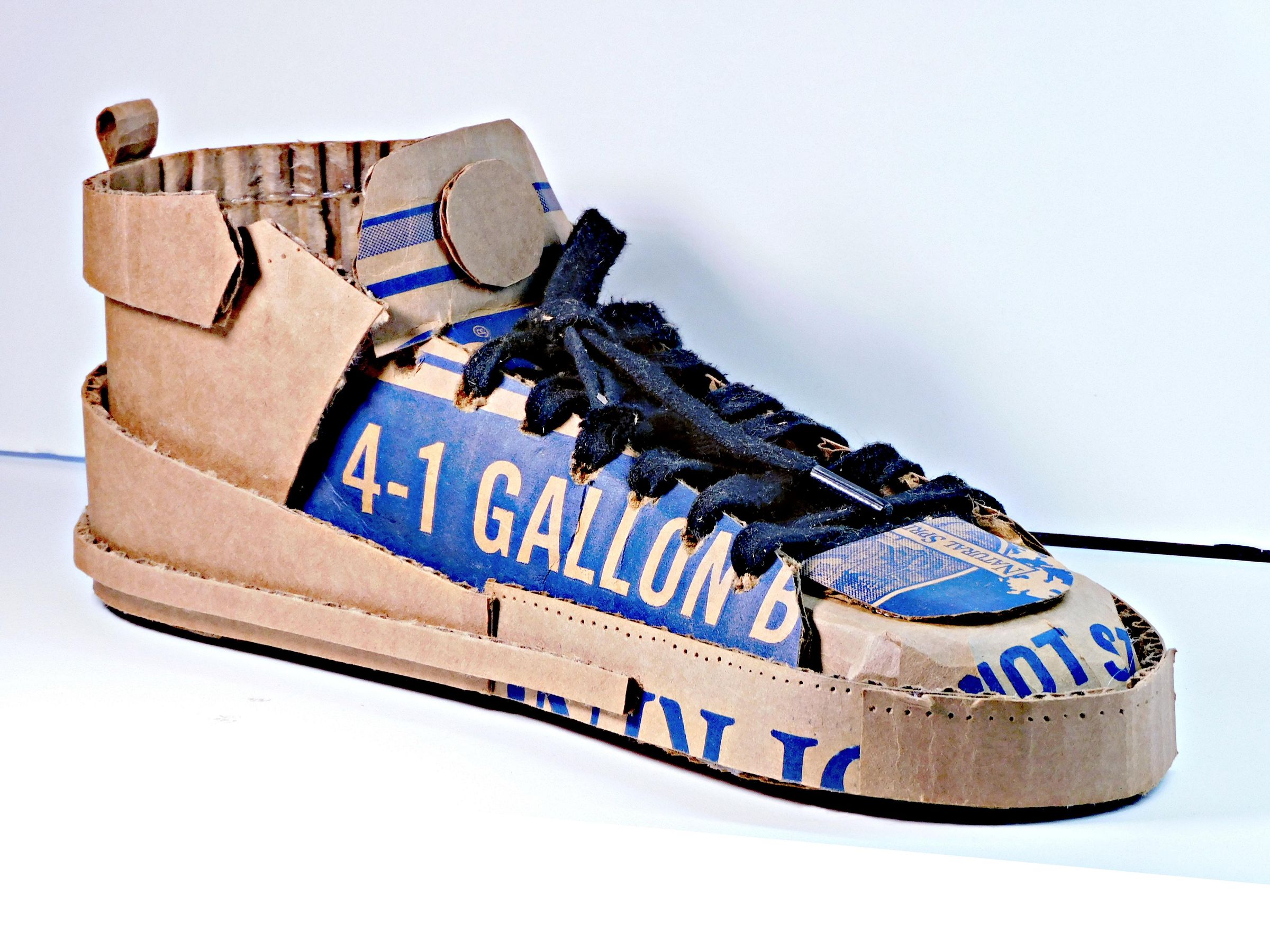How to Make a Cardboard Sneaker... : 6 Steps (with Pictures ...
