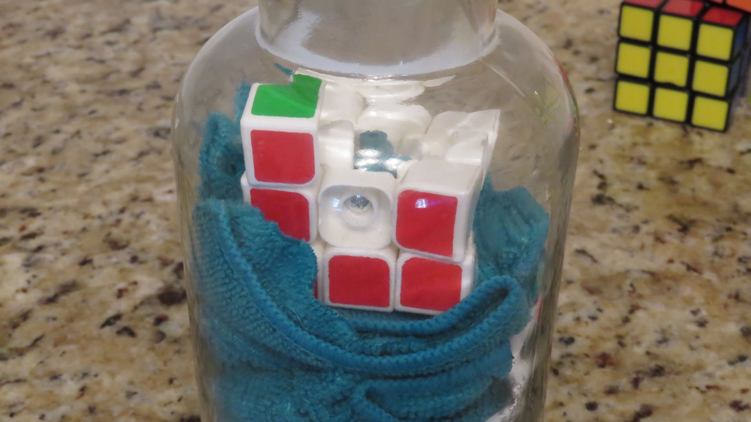How to Put a Rubik's Cube in a Bottle! : 9 Steps (with Pictures ...