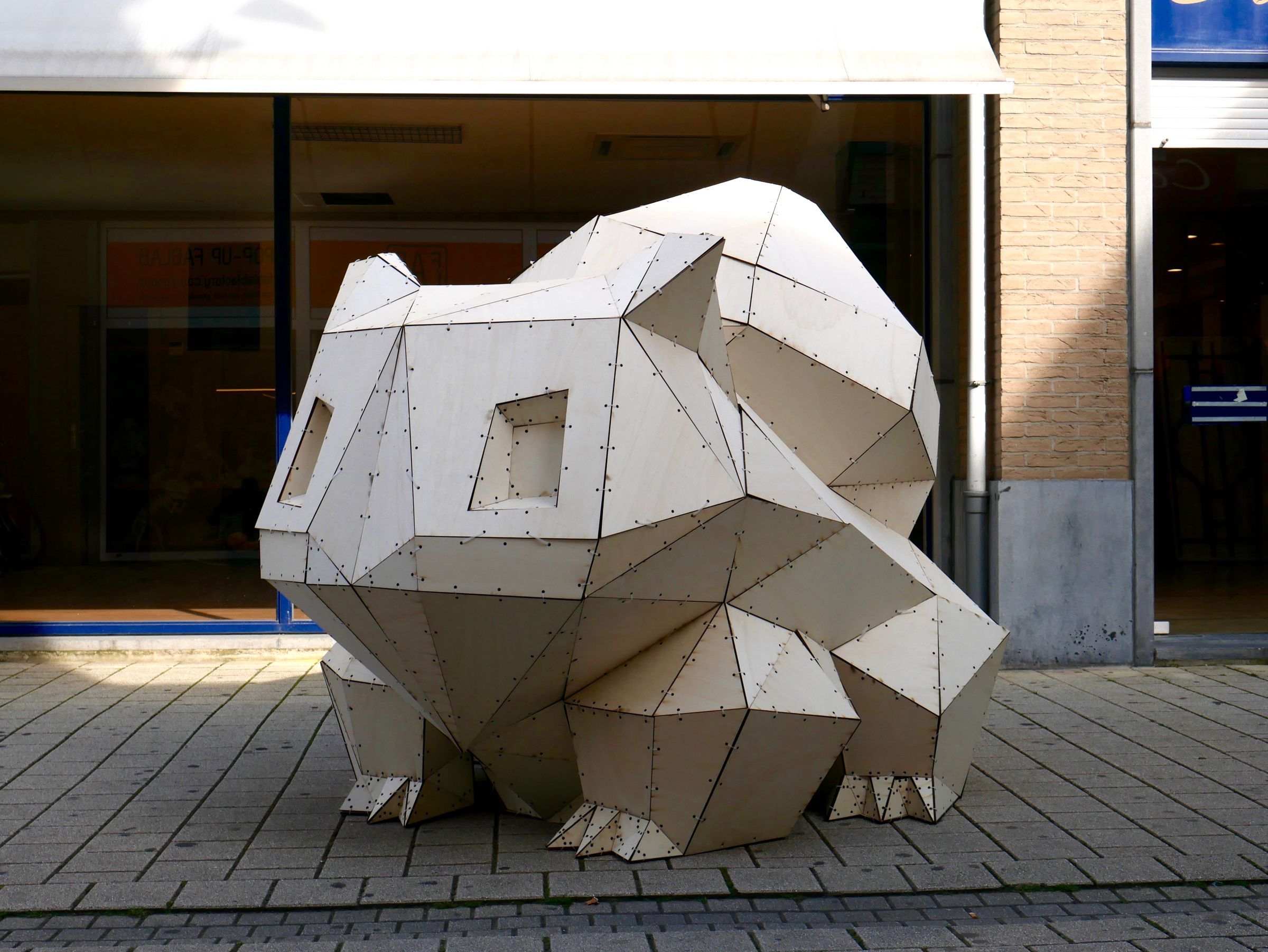 Giant Laser Cut Bulbasaur : 5 Steps (with Pictures) - Instructables