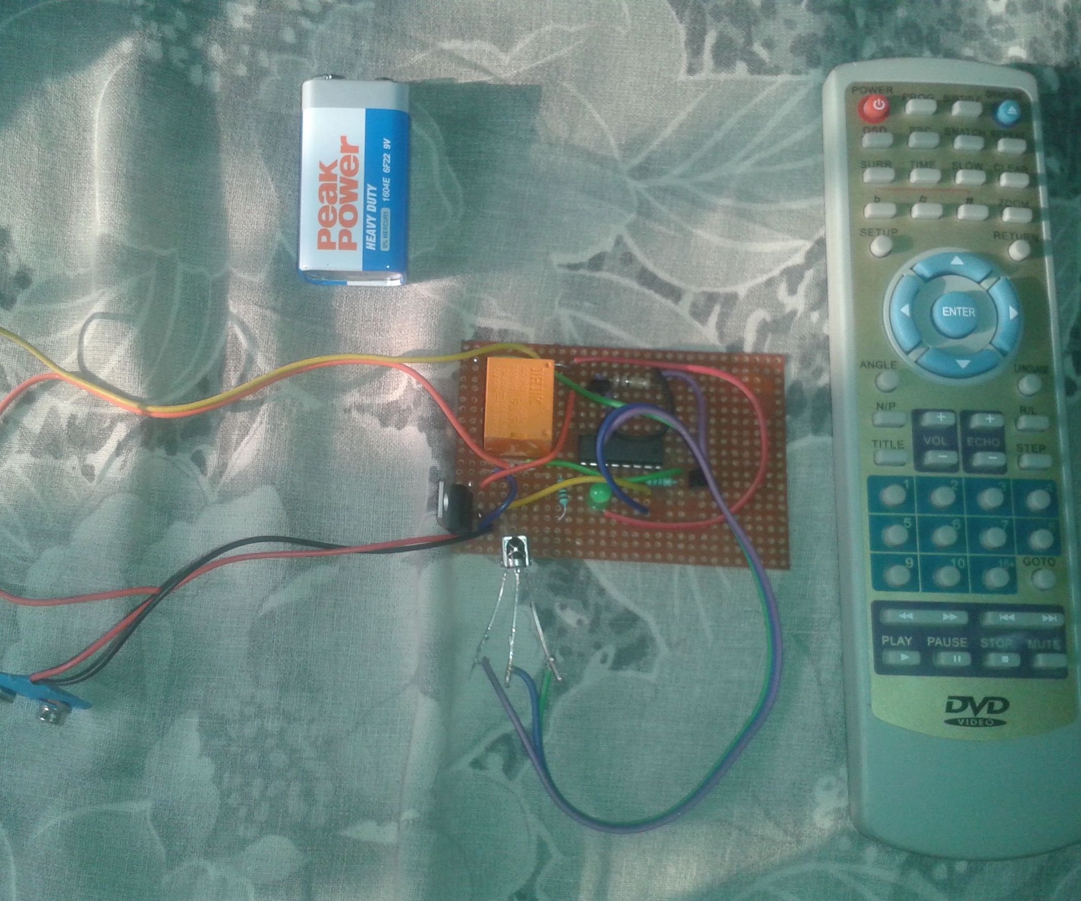 TV Remote Controlled Outlet : 4 Steps - Instructables