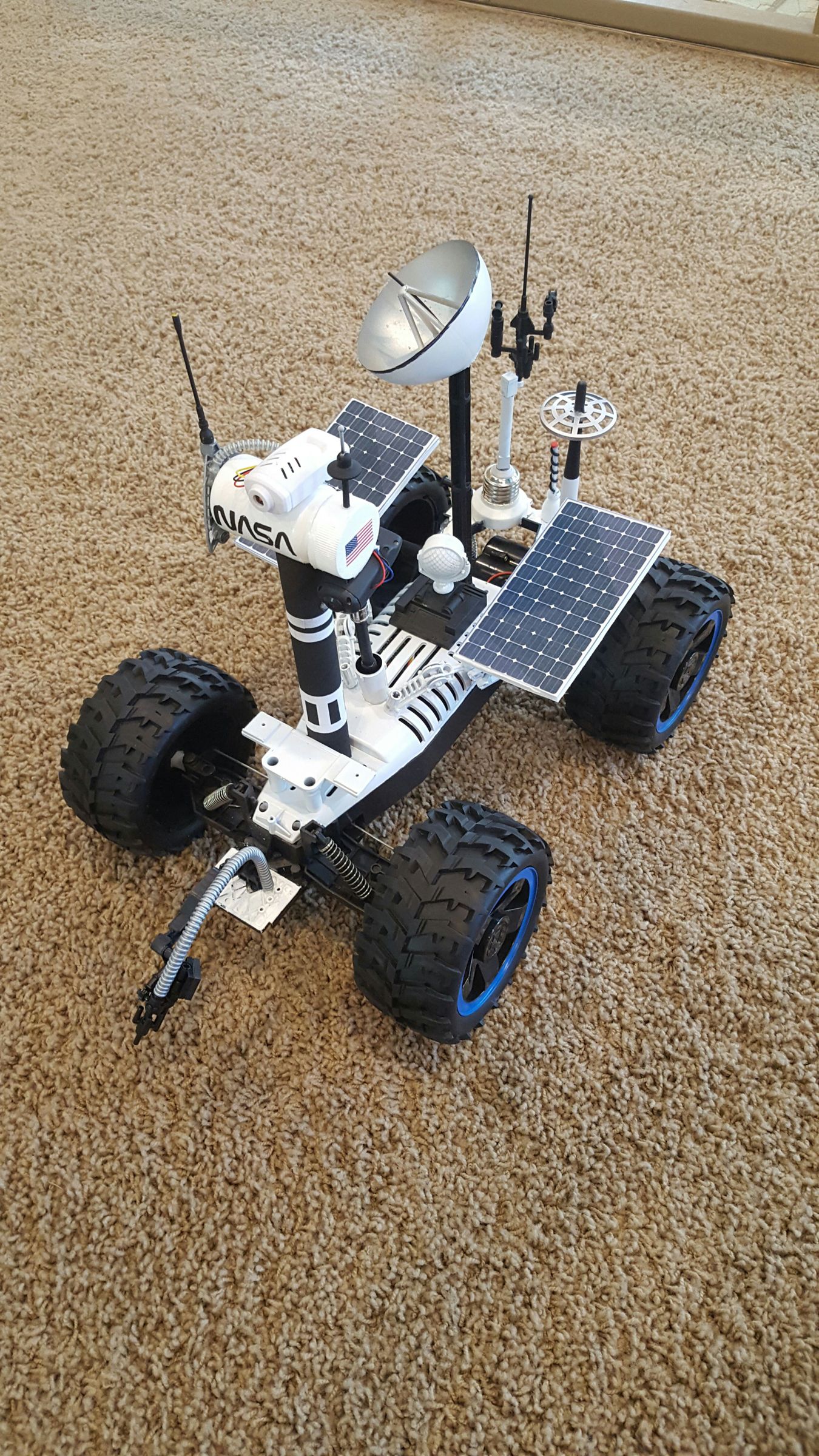Remote Controlled Mars Rover W/ Android App : 14 Steps (with Pictures ...