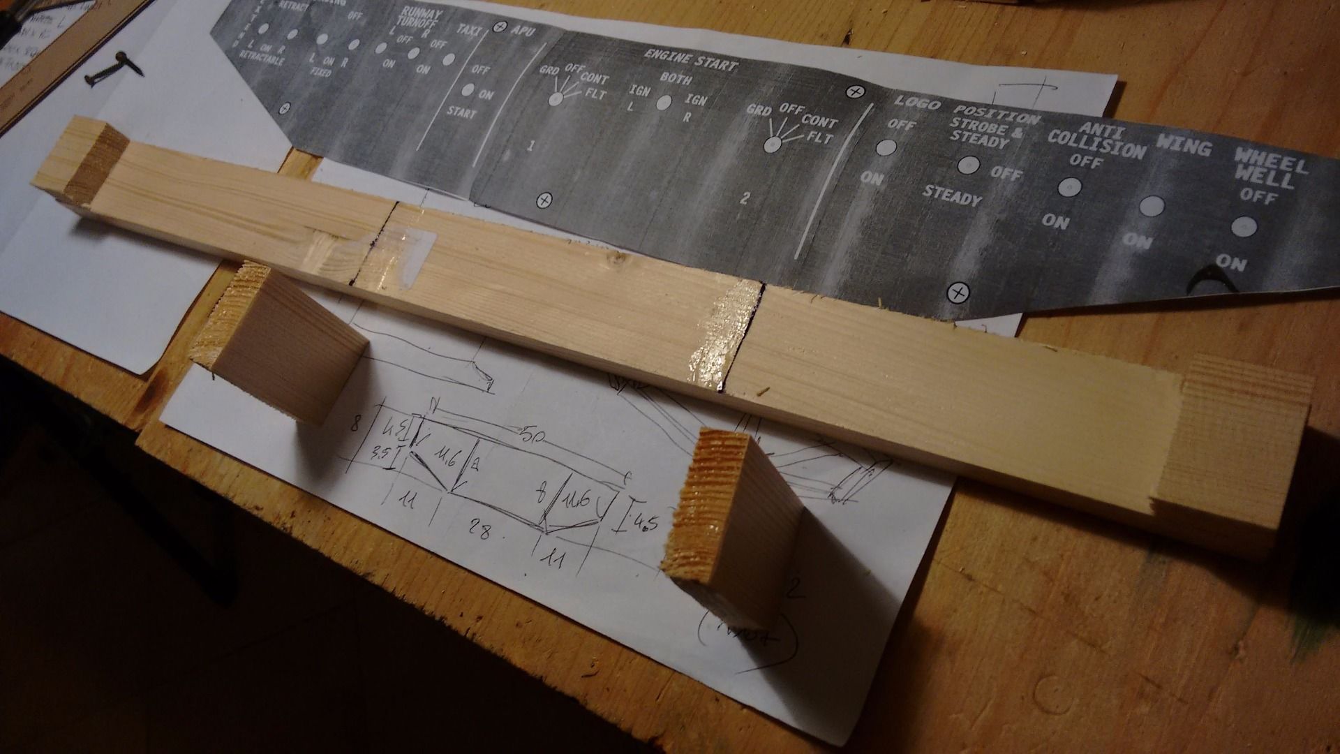 Boeing 737NG Lights Overhead Panel for FSX : 6 Steps - Instructables