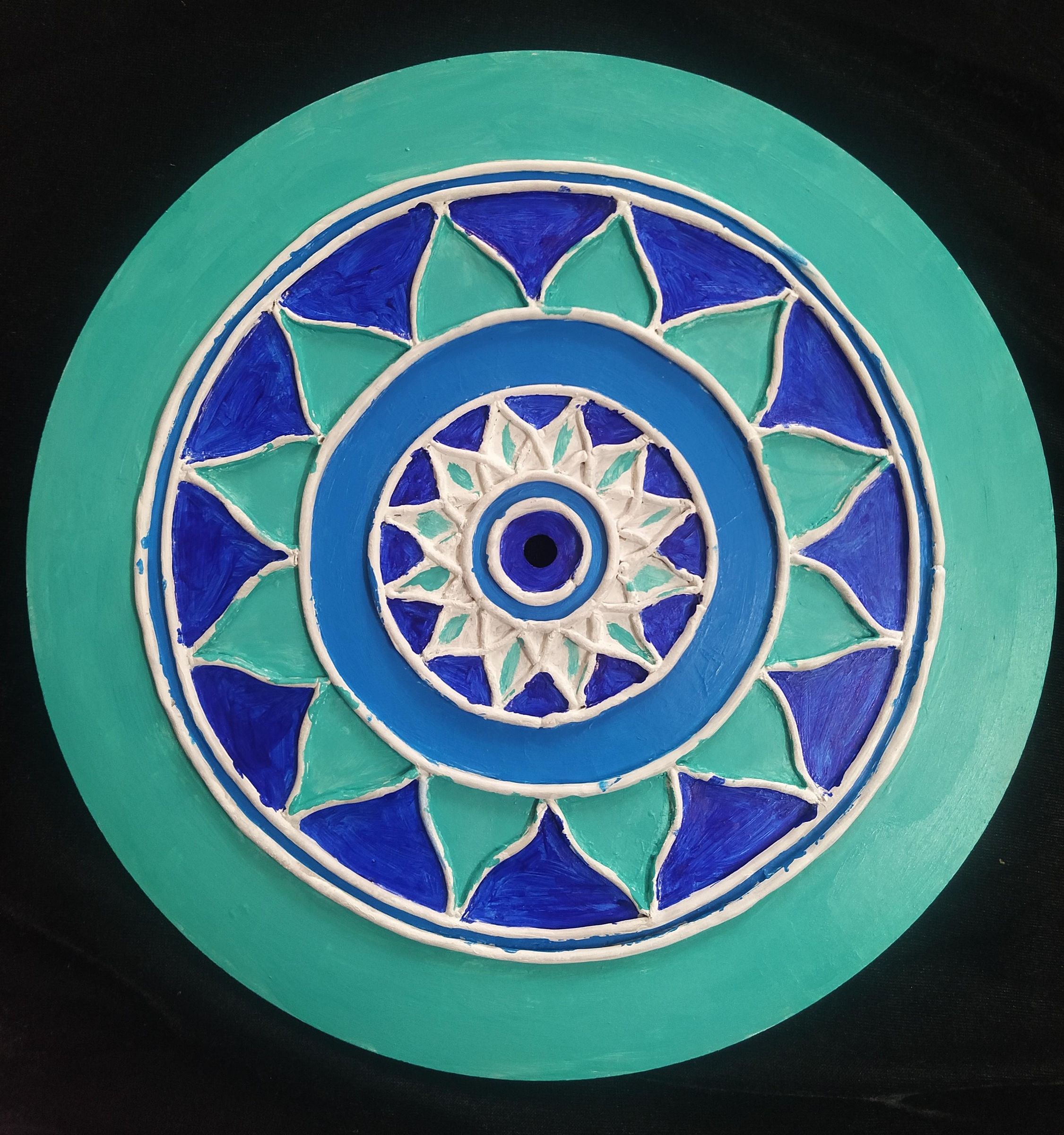 Blue Lippan Art Wall Clock : 24 Steps (with Pictures) - Instructables