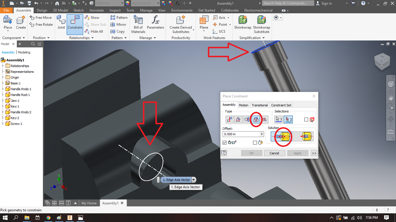 Inventor Assembly, Exploded Assembly, and Materials List : 31 Steps ...
