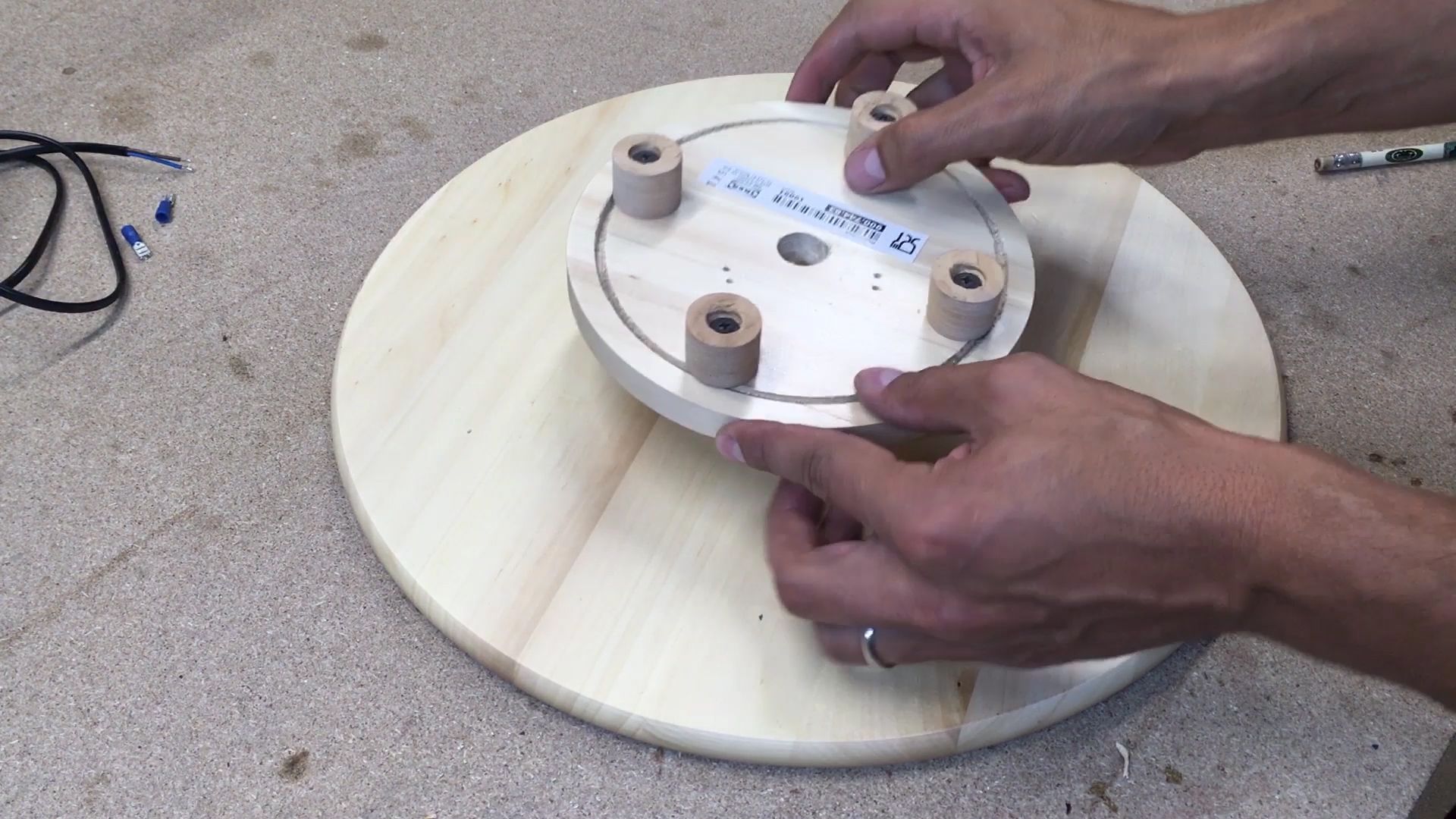 How to Make Motorized Turntable From Lazy Susan : 7 Steps (with ...