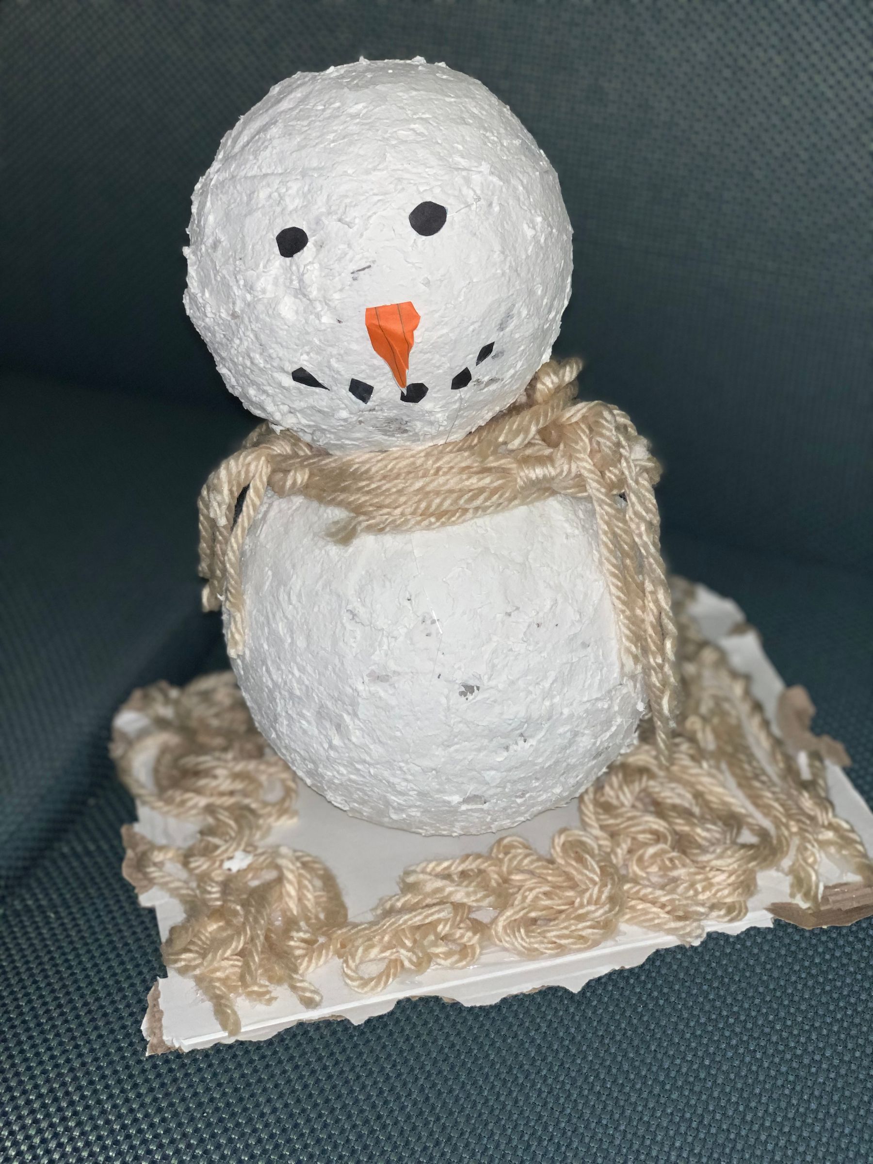 Mache Snowman : 10 Steps - Instructables