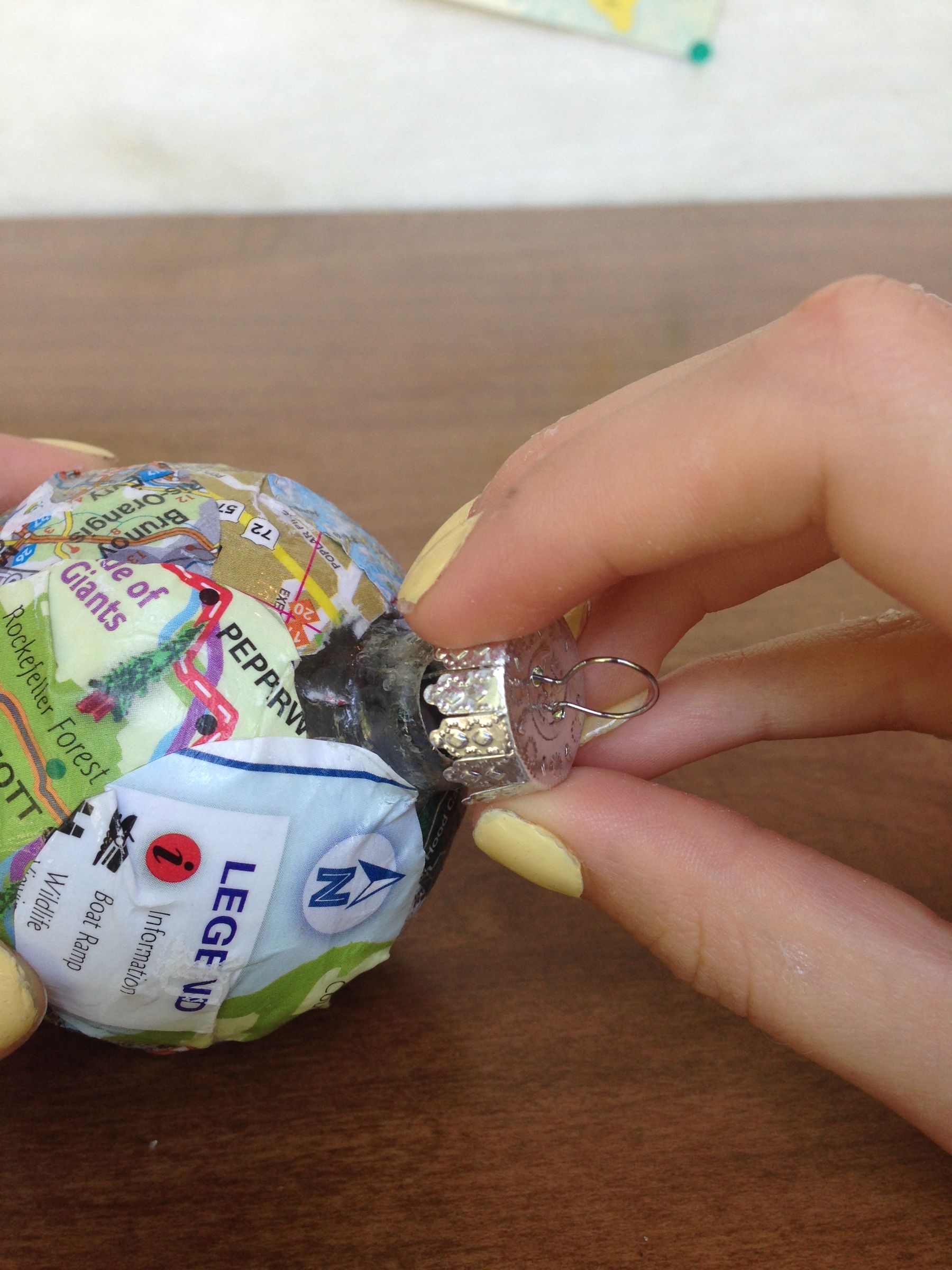 Recycled Map Ornament : 7 Steps - Instructables