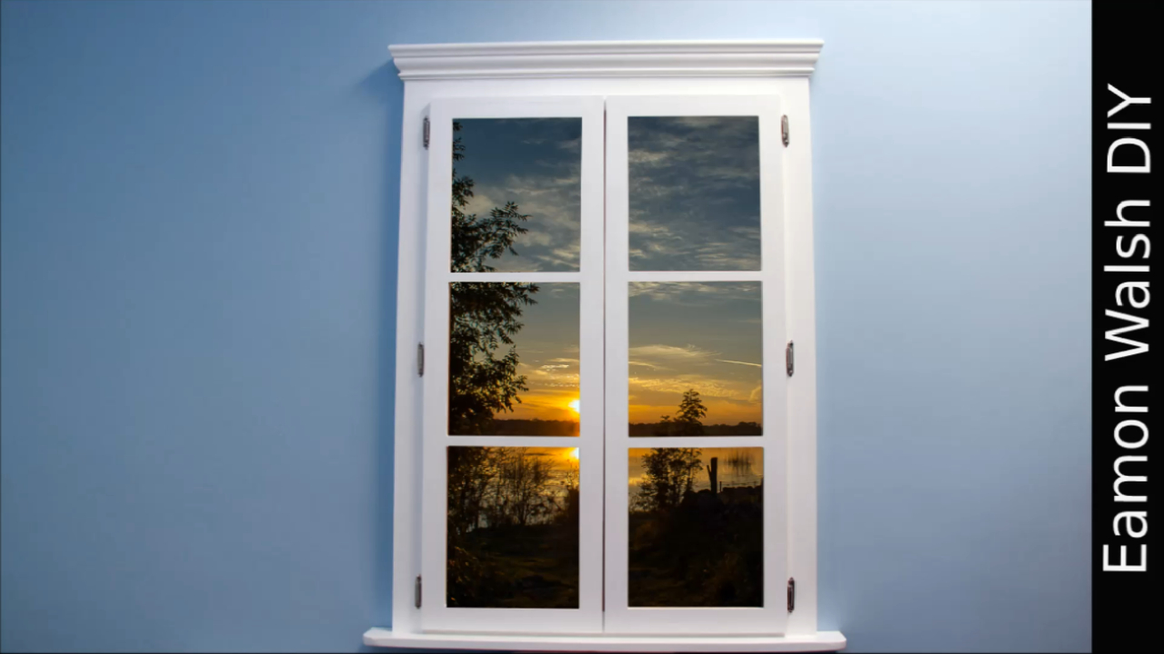 Faux Window With Your Favourite View : 11 Steps (with Pictures ...
