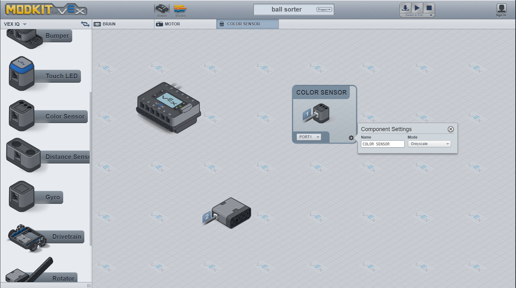 How to Code a Color Sorter in Modkit for Vex : 7 Steps - Instructables