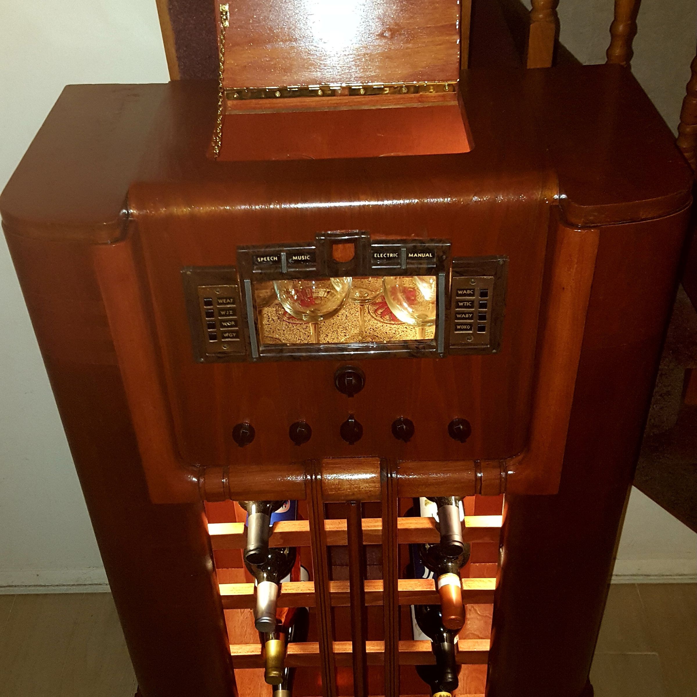 1938 RCA Radio Wine Bar : 11 Steps (with Pictures) - Instructables