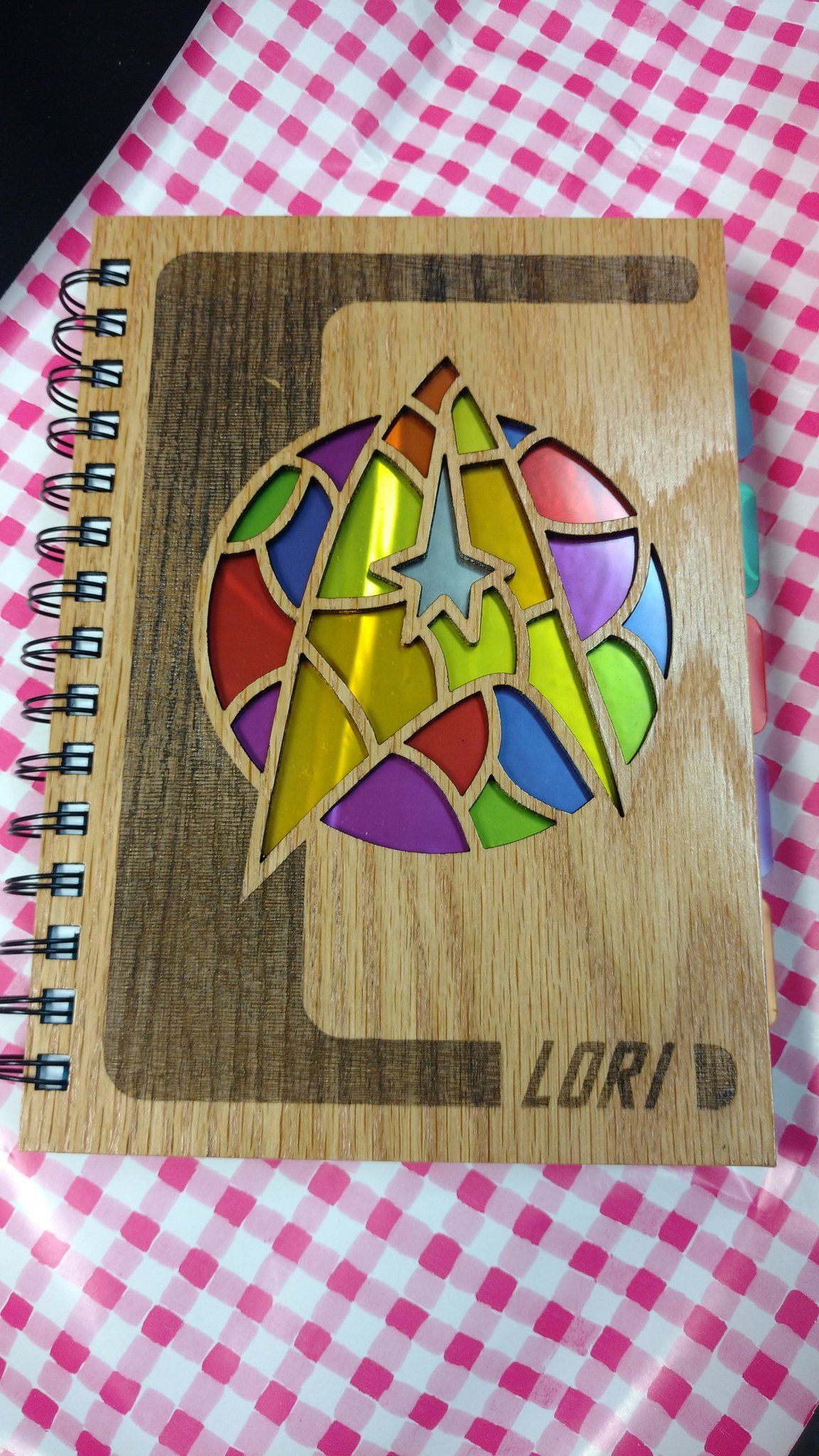 Star Trek Stained Glass Notebook : 8 Steps (with Pictures) - Instructables