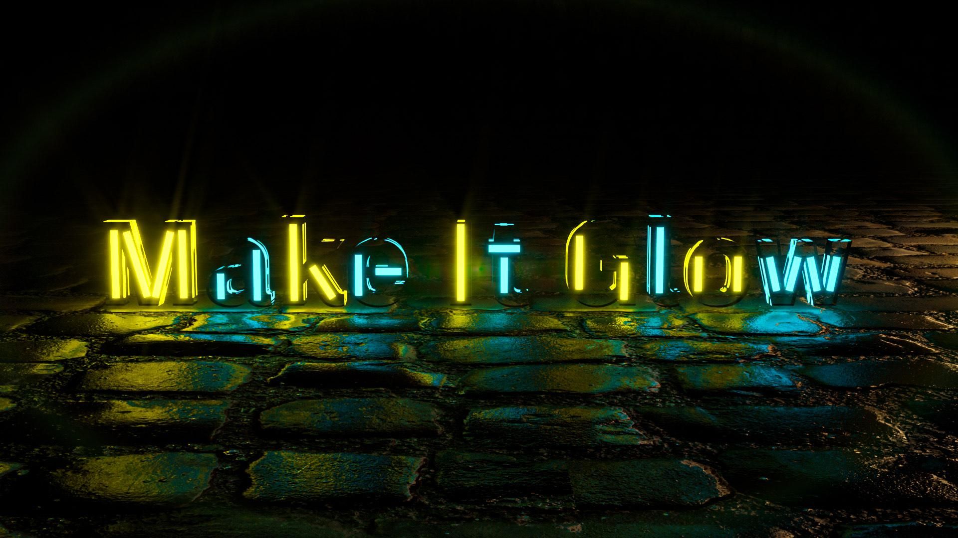 Make It Neon Text! : 5 Steps - Instructables