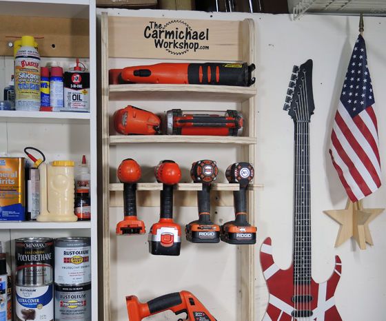 Cordless Tool Charging Station : 6 Steps (with Pictures) - Instructables