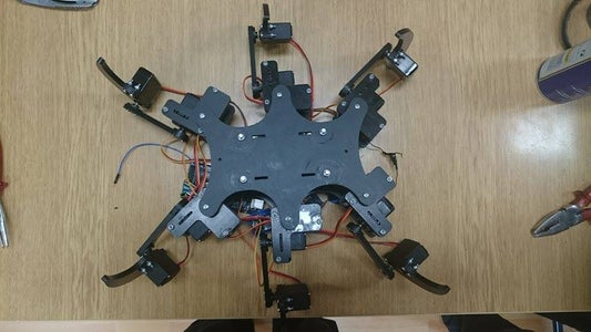Diy Arduino Hexapod 9 Steps Instructables 4471
