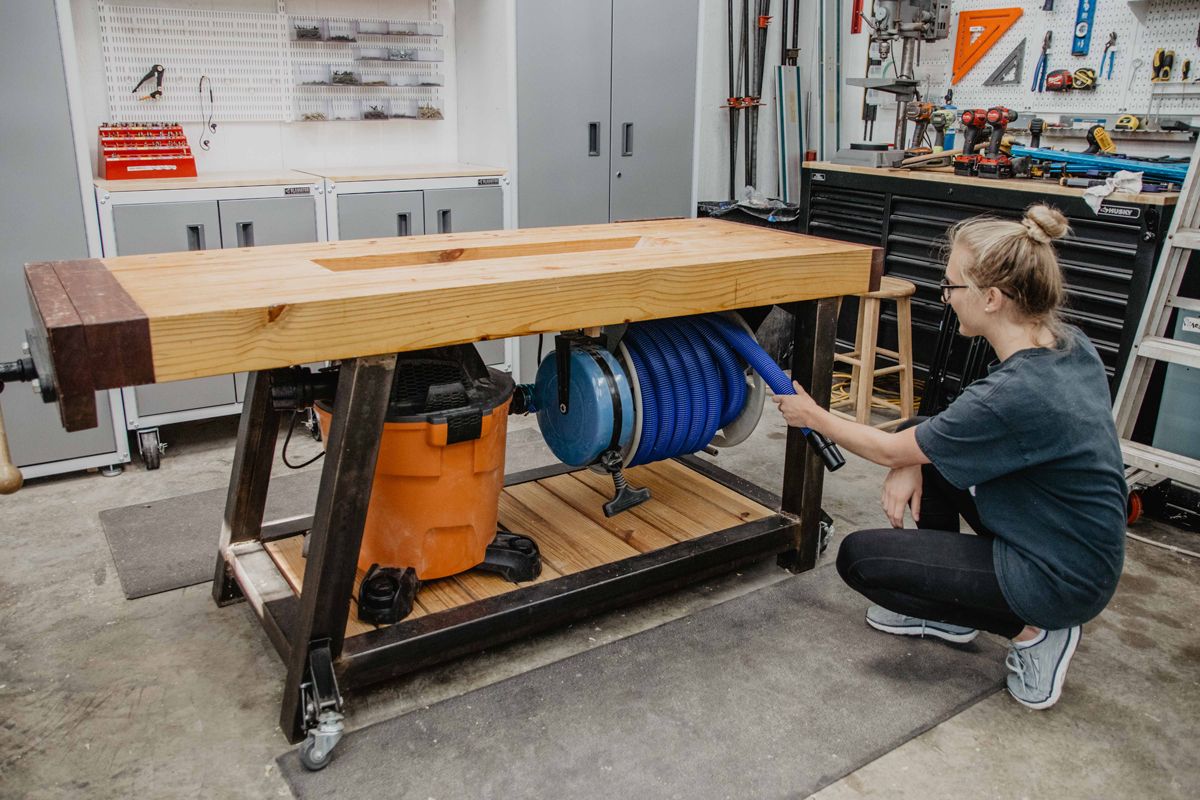 Adding Dust Collection to Our Workbench! : 3 Steps - Instructables