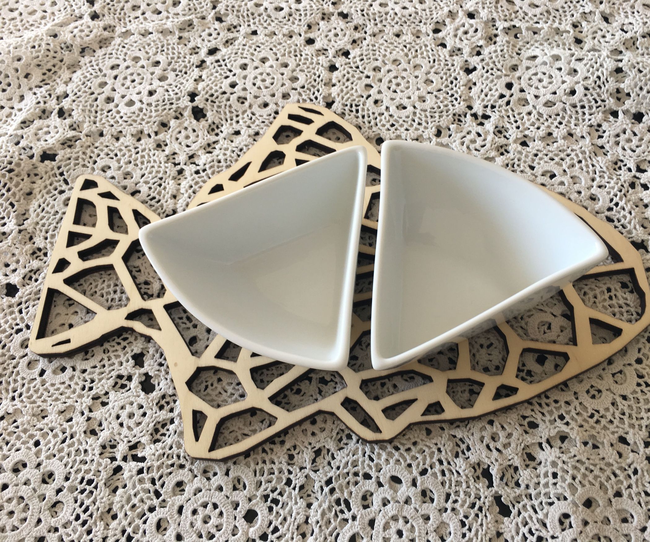 Lasercut Voronoi Coaster Made With a Bot : 4 Steps (with Pictures ...