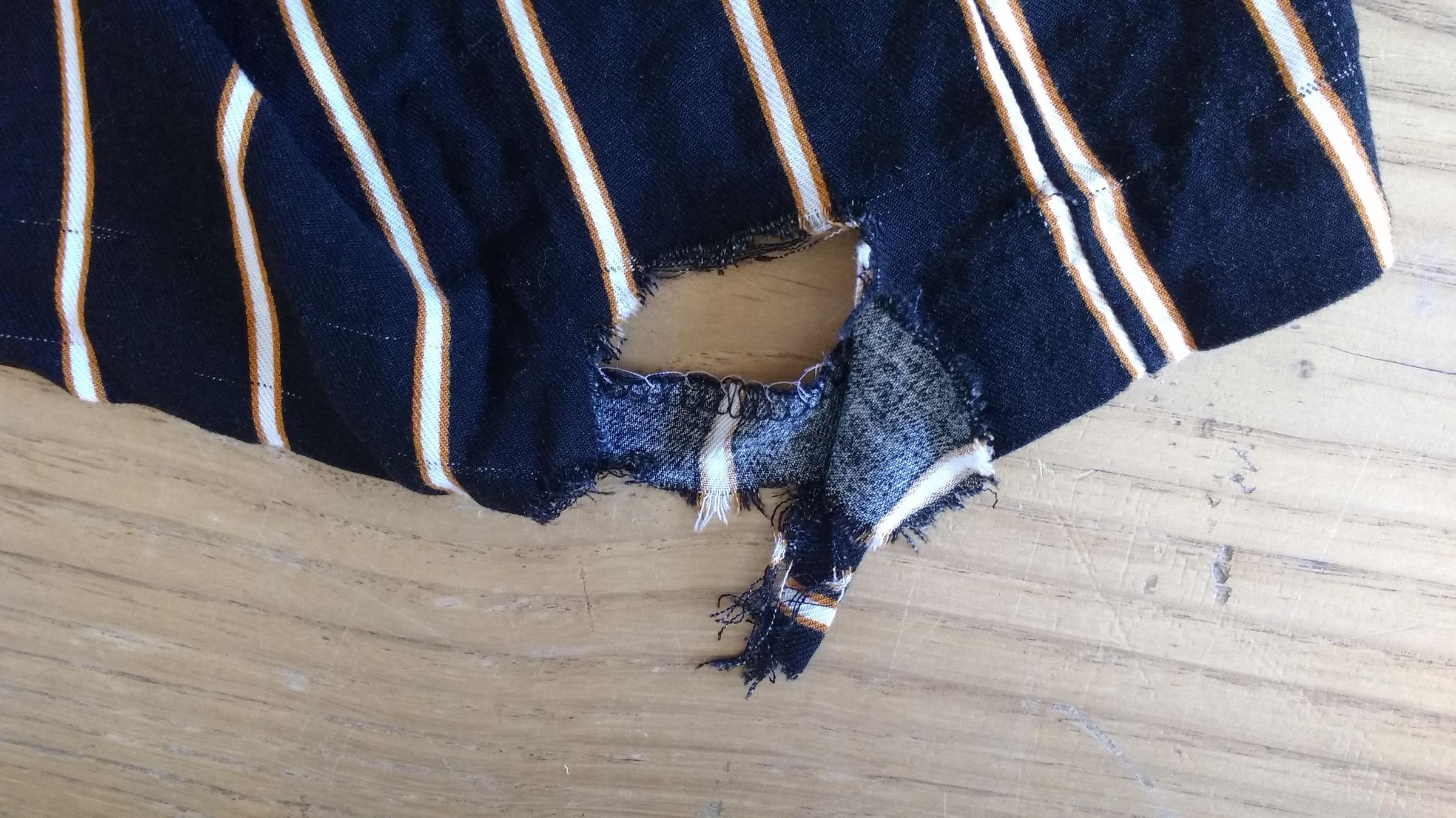 Repair of Too Damaged Pair of Pants : 5 Steps - Instructables