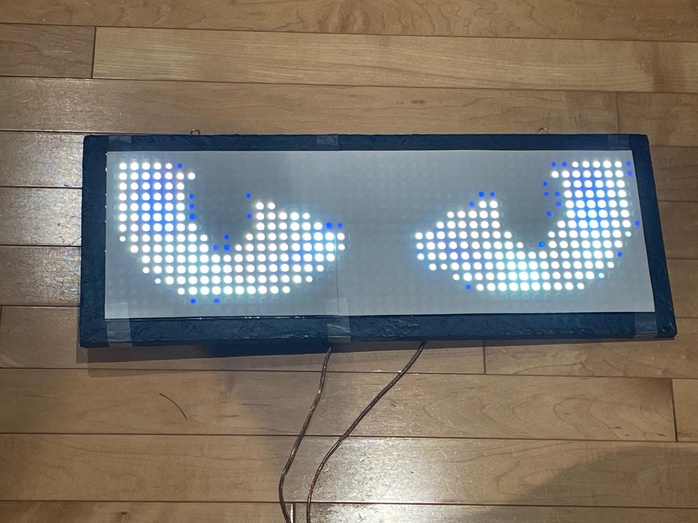 Arduino Uno Controlled 48x16 Color Led Array With Text And Animation
