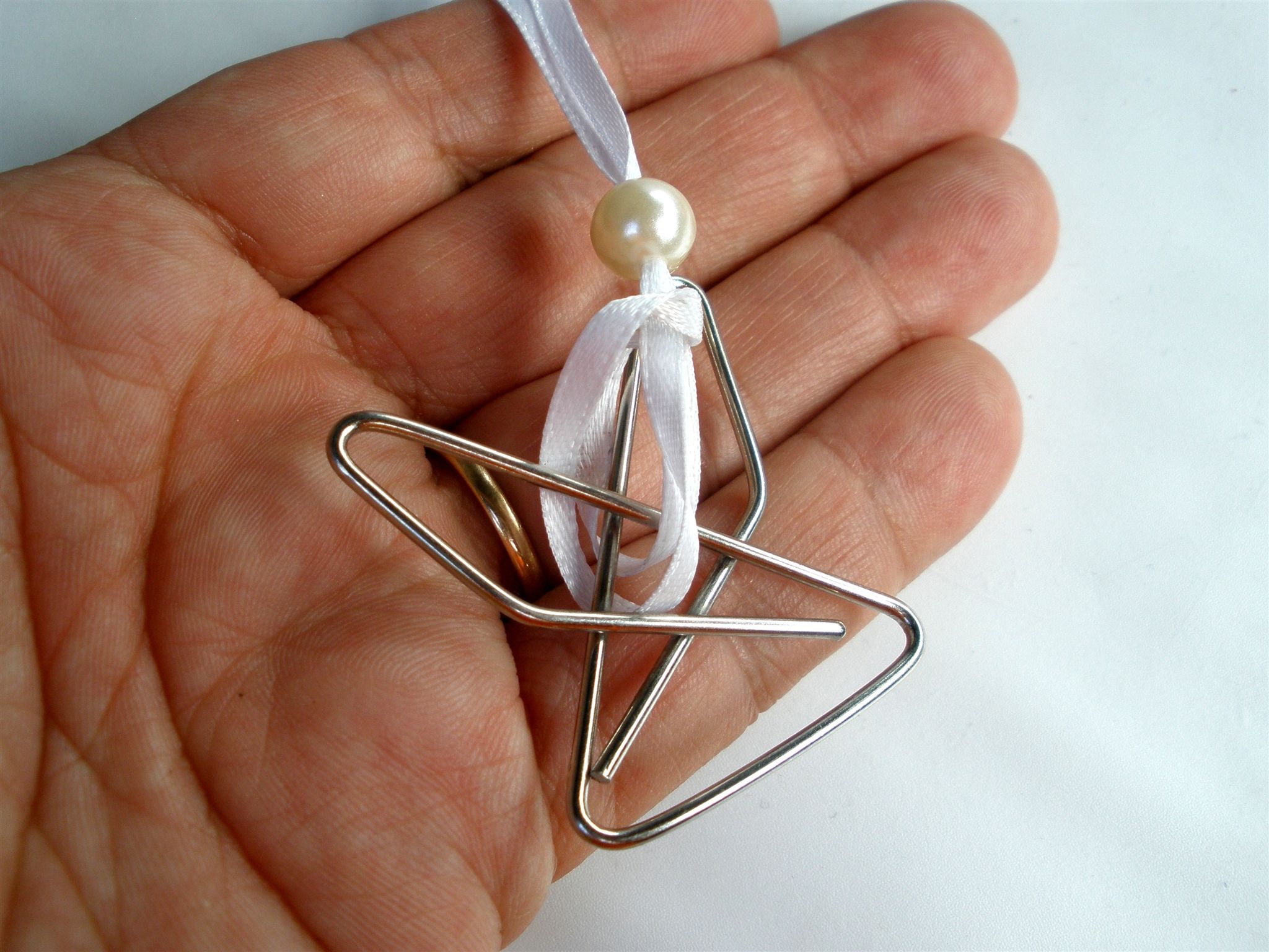 Ideal Clamp (Paperclip) Angel Ornament - Instructables