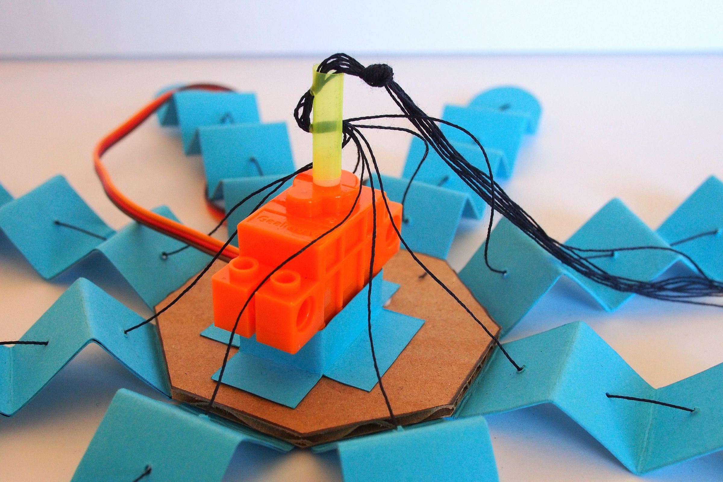 Robotic Paper Octopus (with Micro:bit) : 24 Steps (with Pictures ...