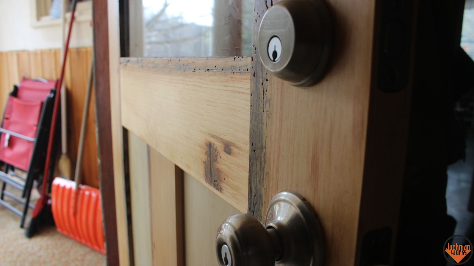 Building a Reclaimed Wood Door From Scratch (Mission Style) : 8 Steps ...